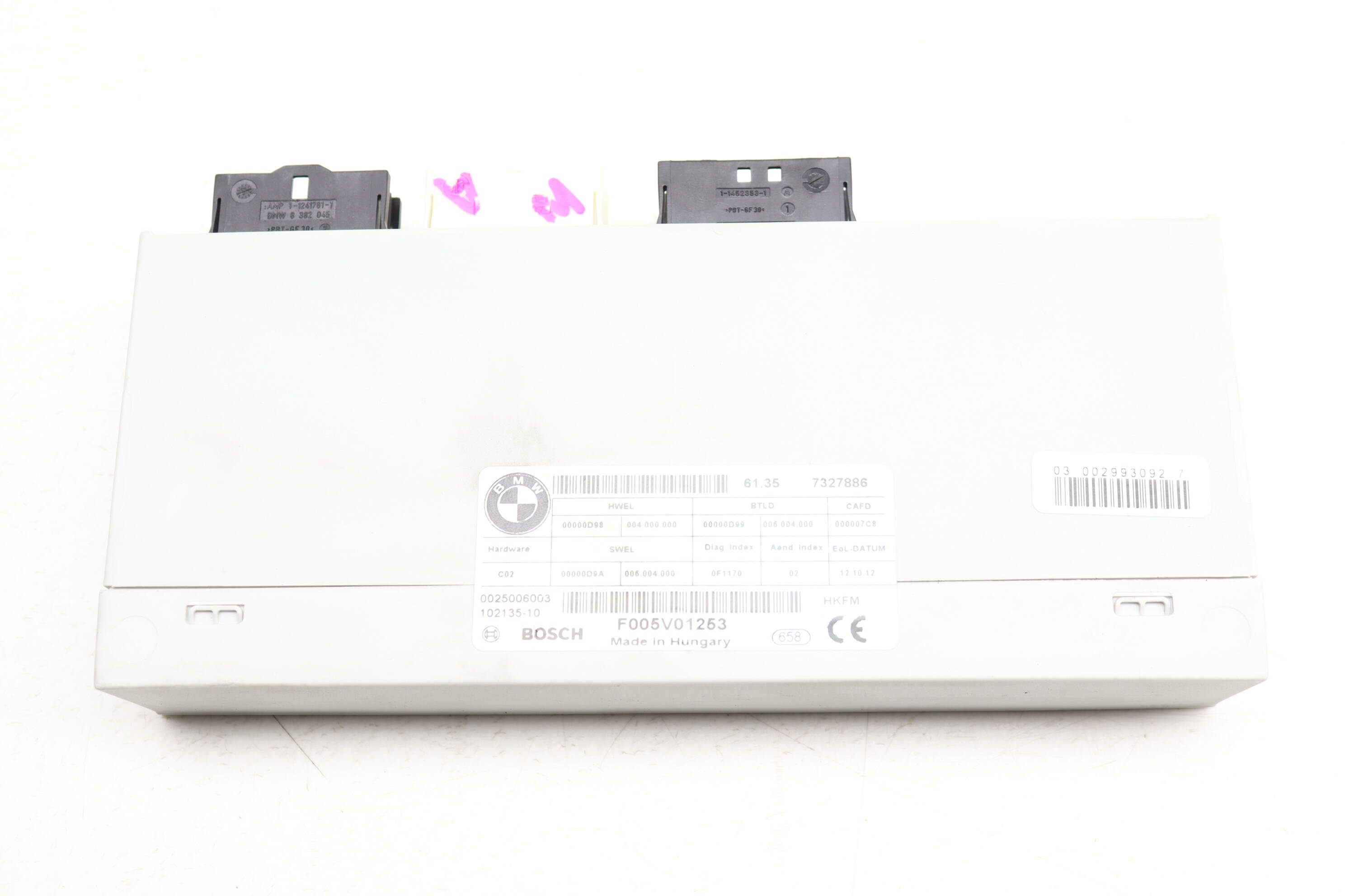 BMW Trunk / Tailgate Control Module 61357327886