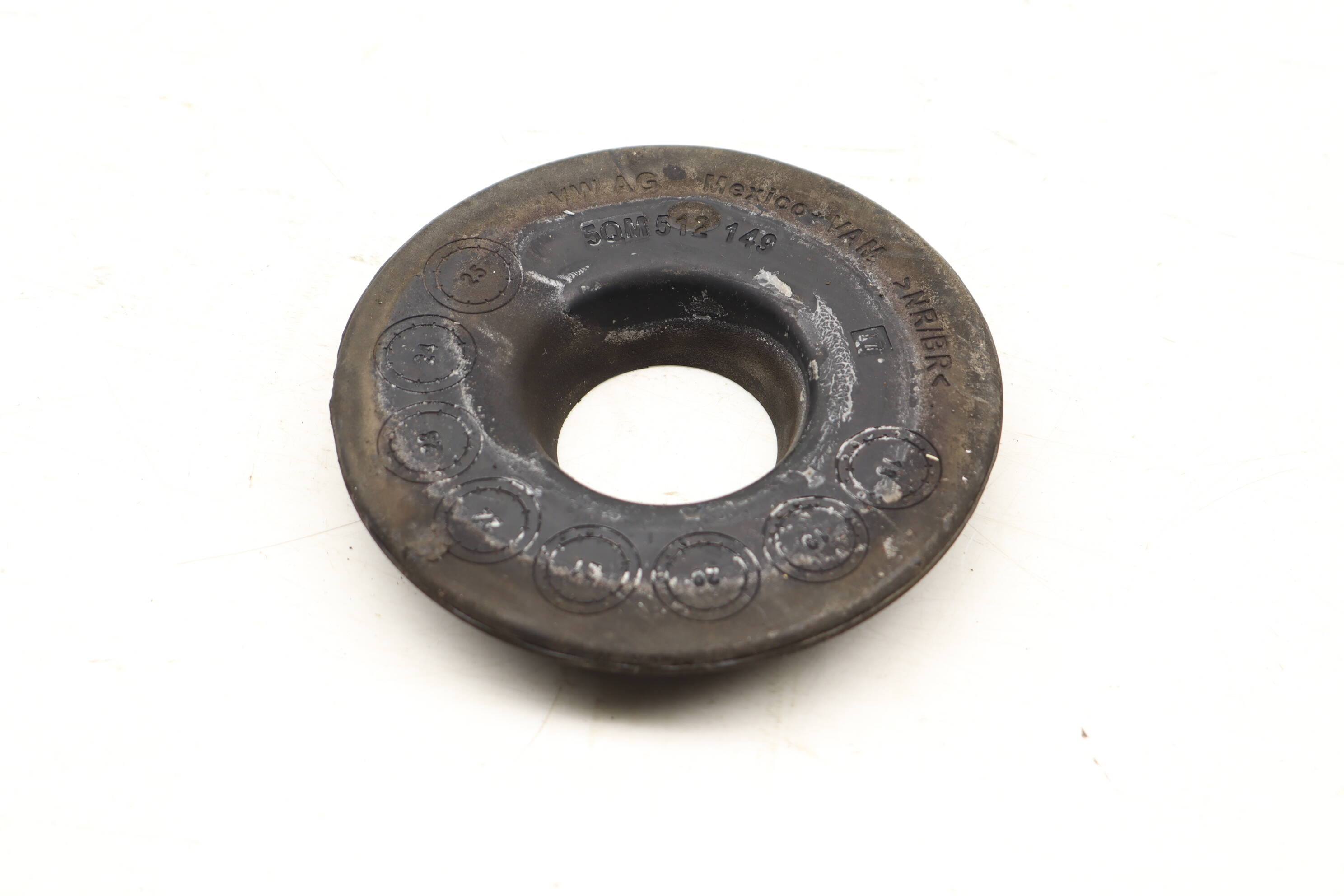 VW Rear Upper Spring Rubber Mount 5QM512149