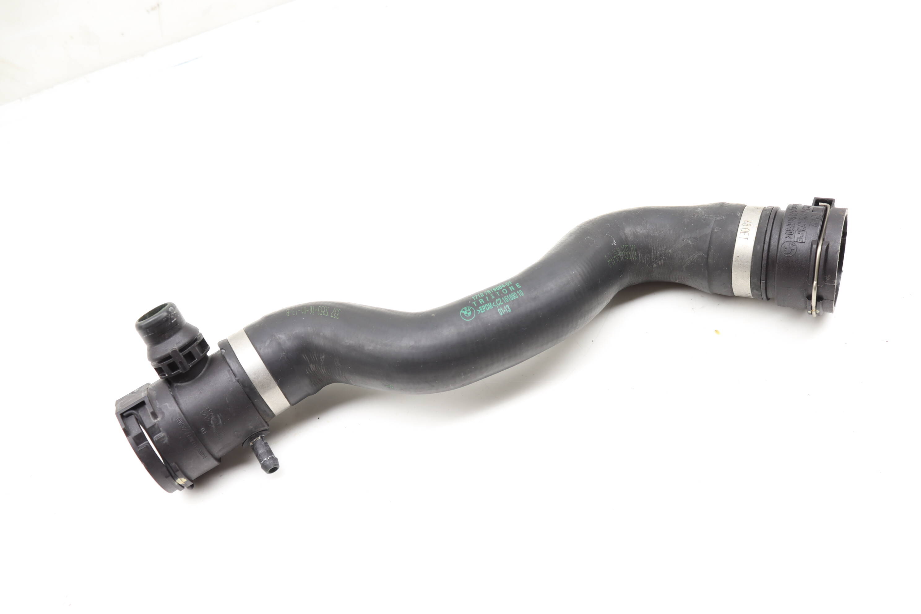 BMW Upper Radiator Coolant Hose / Line 17127619684