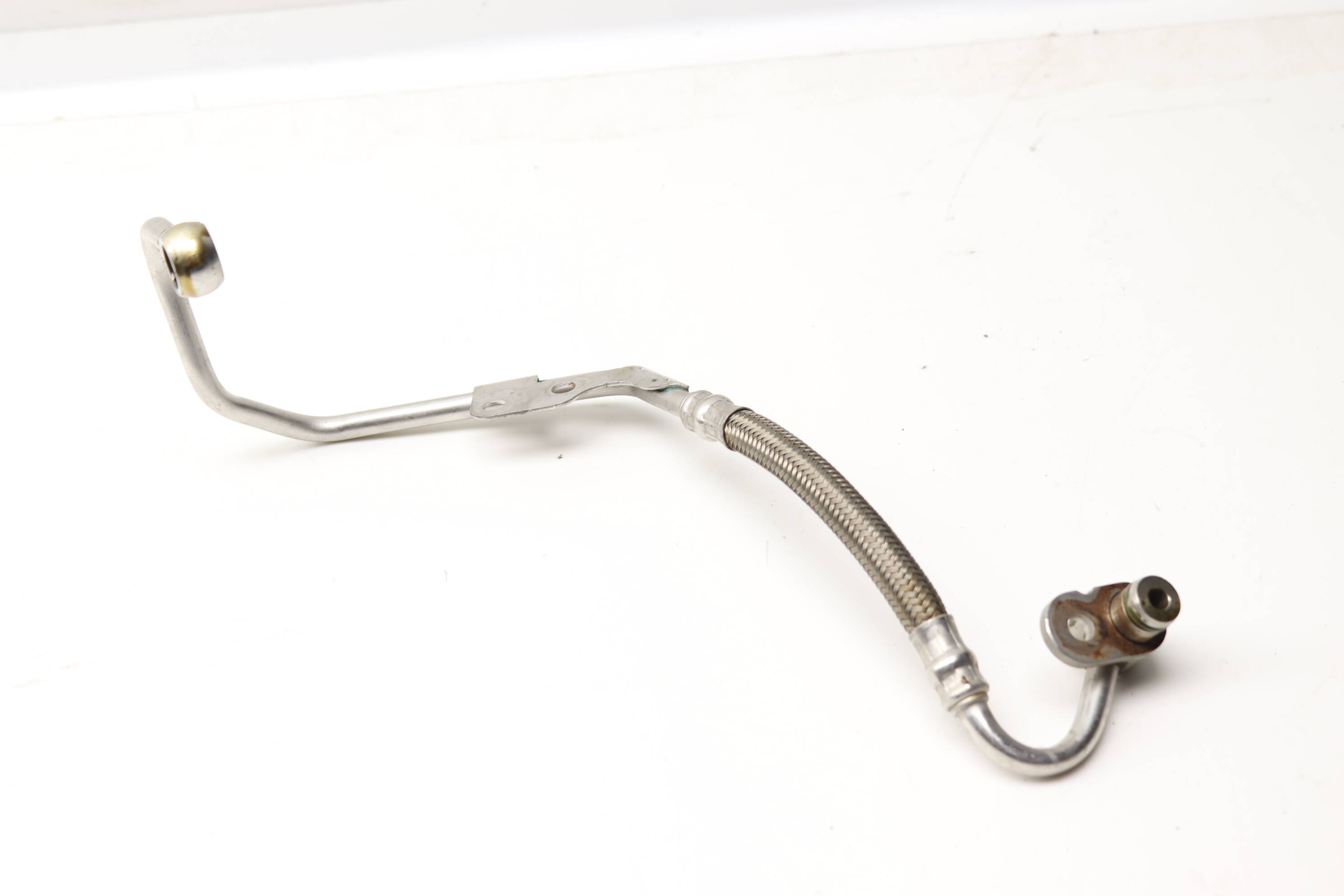 Audi Turbo Oil Supply Feed Line / Pipe 06H145778B