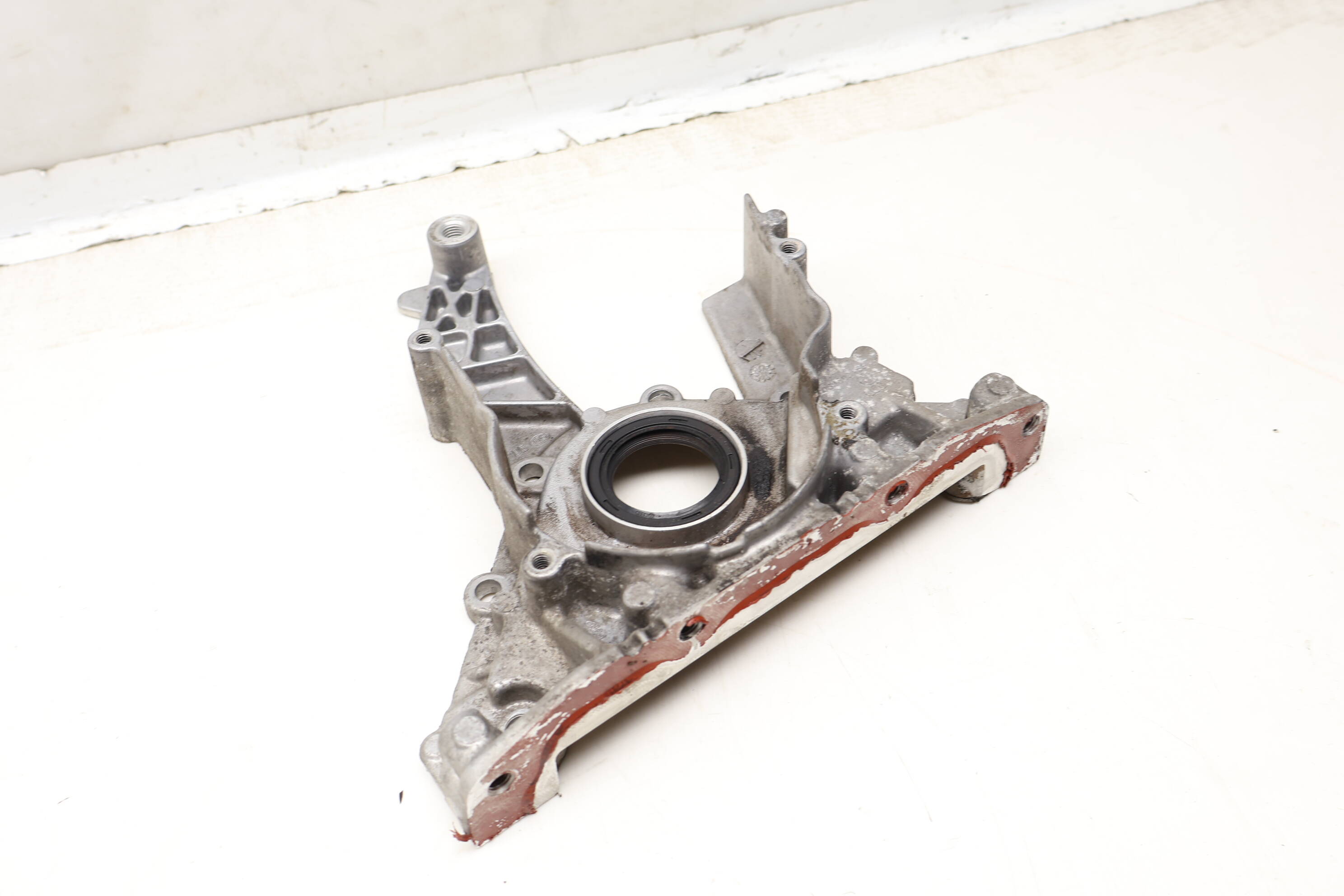 VW Front Crankshaft Seal Plate 06D103153