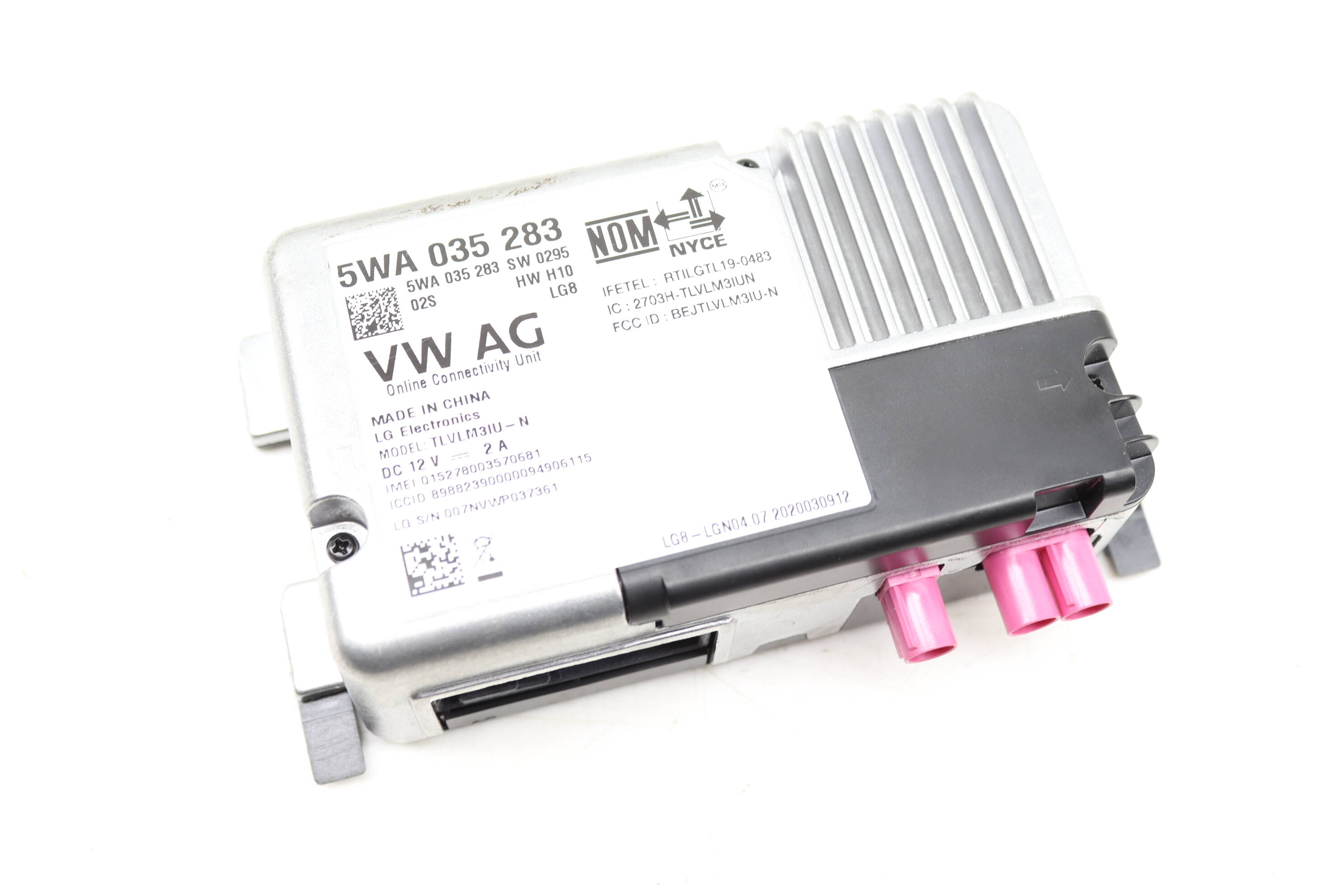 VW Communication Control Module 5WA035283