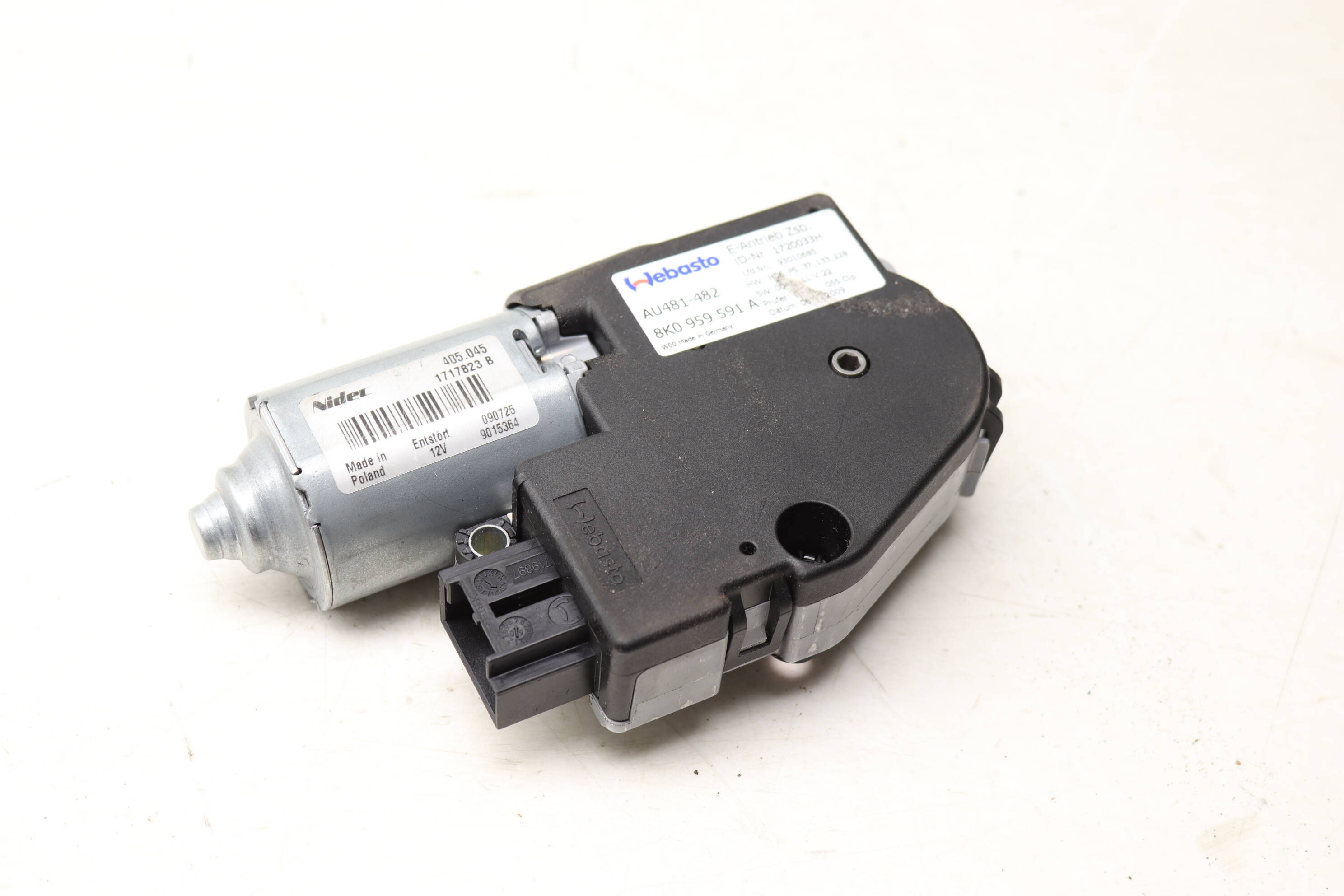Audi Sunroof / Sun Roof Motor (A4 Quattro, S4, A4) 8K0959591A