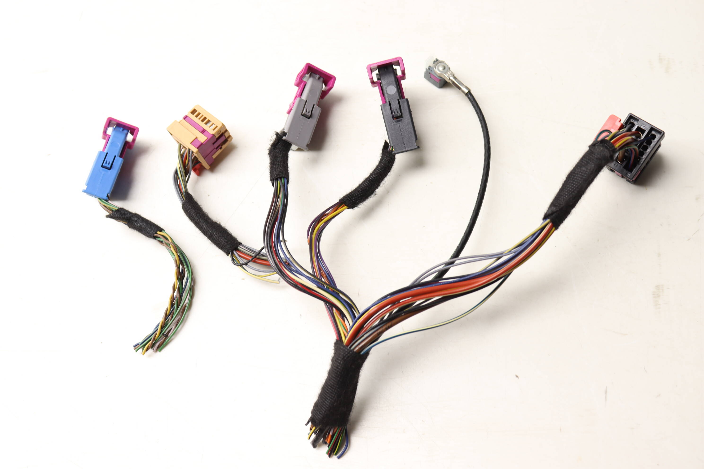 Audi Ccm / Comfort Control Module Wiring Connector / Pigtail Set