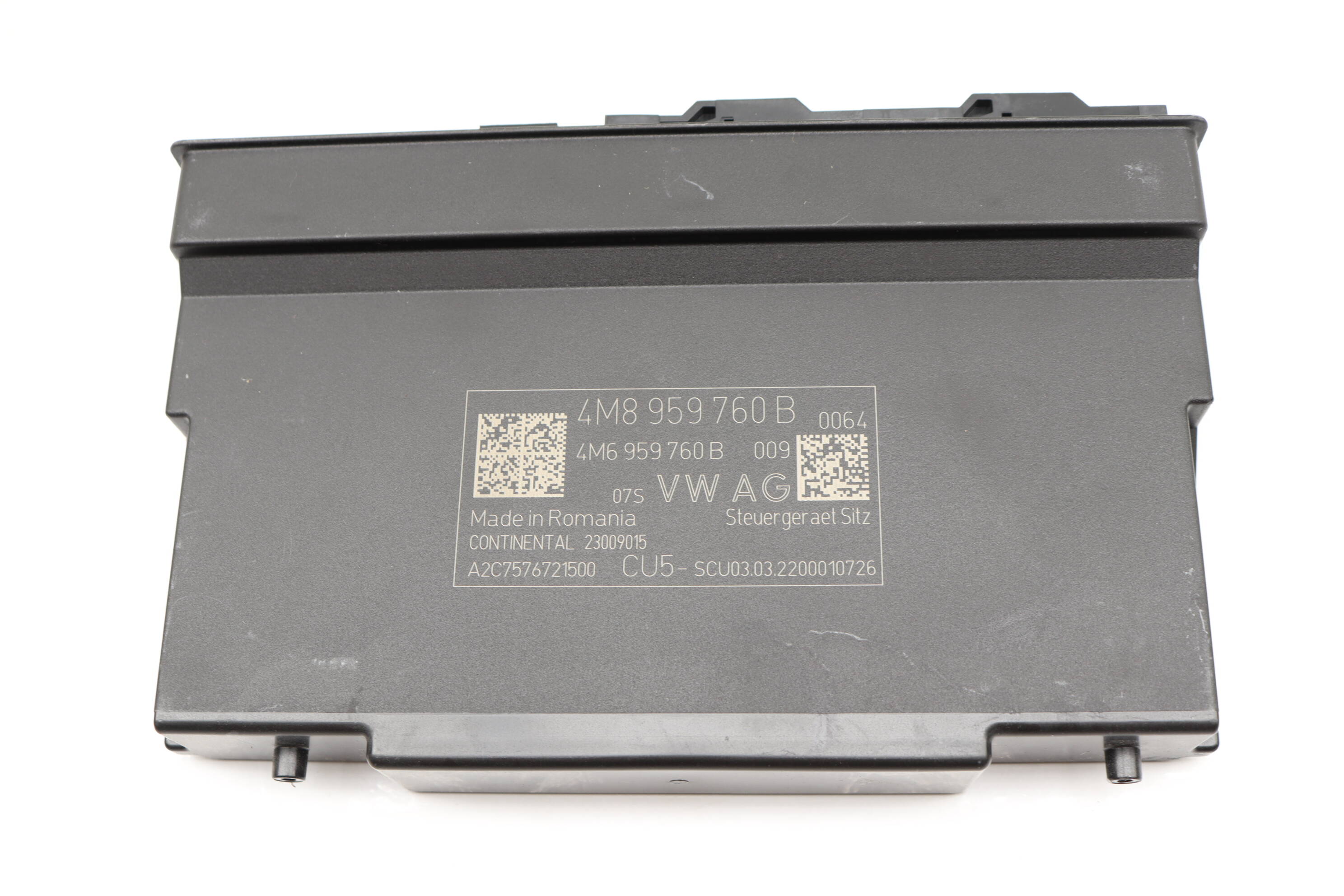 Audi Front Seat Belt Adjuster Control Module 4M8959760B