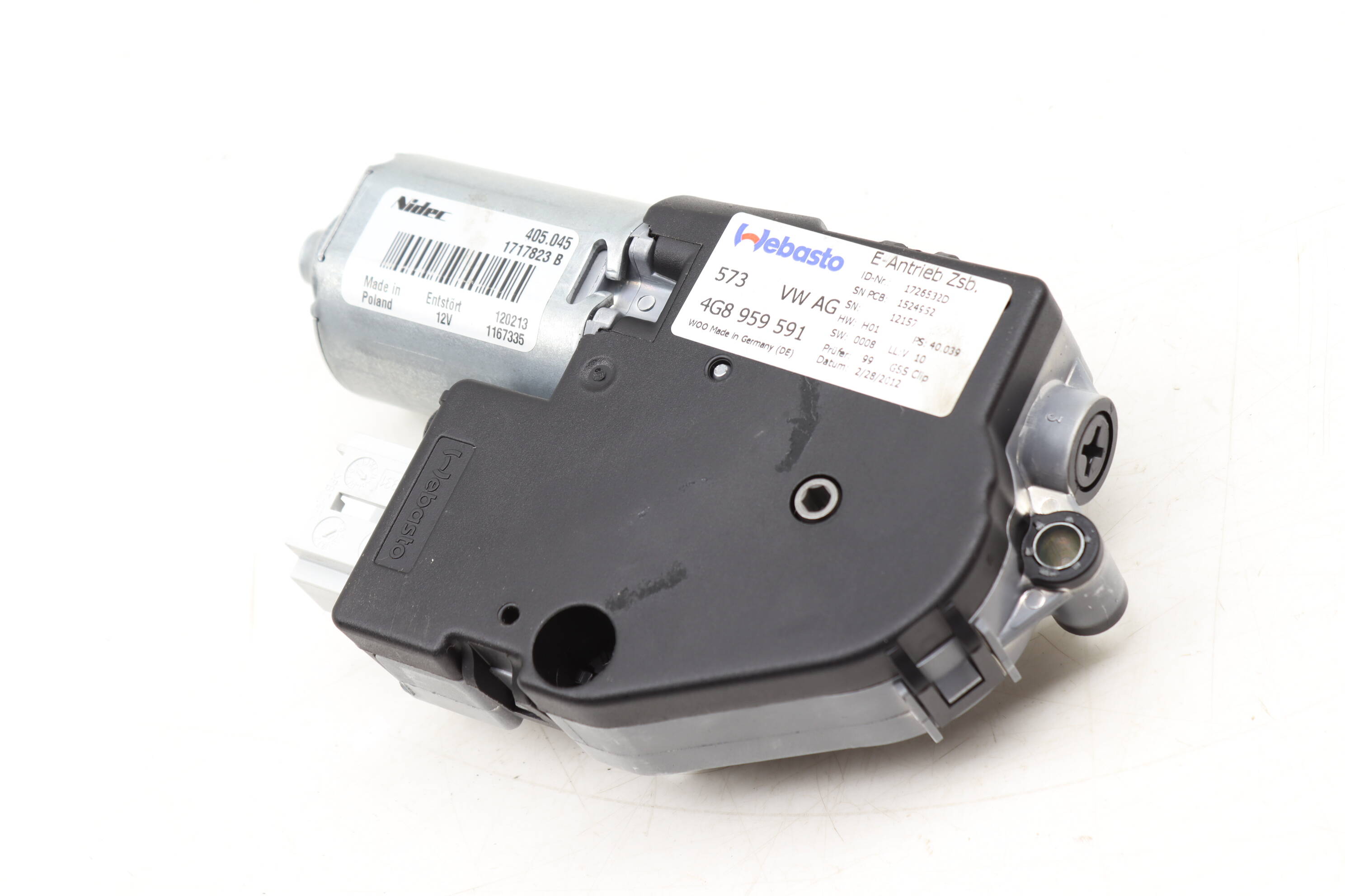 Audi Sunroof / Sun Roof Motor 4G8959591