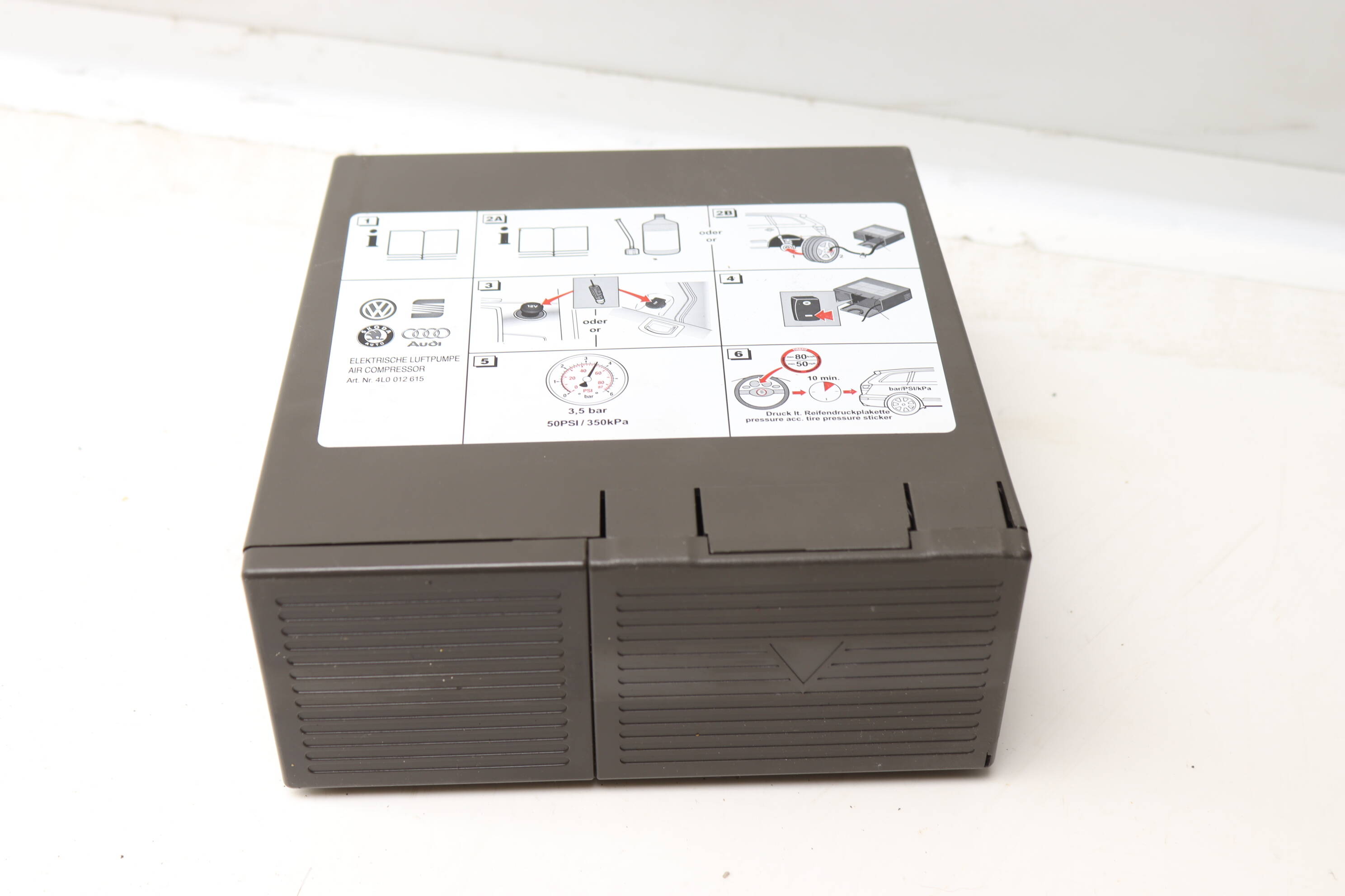Audi Spare Tire Air Compressor / Pump (Q7, Q5, SQ5) 4L0012615