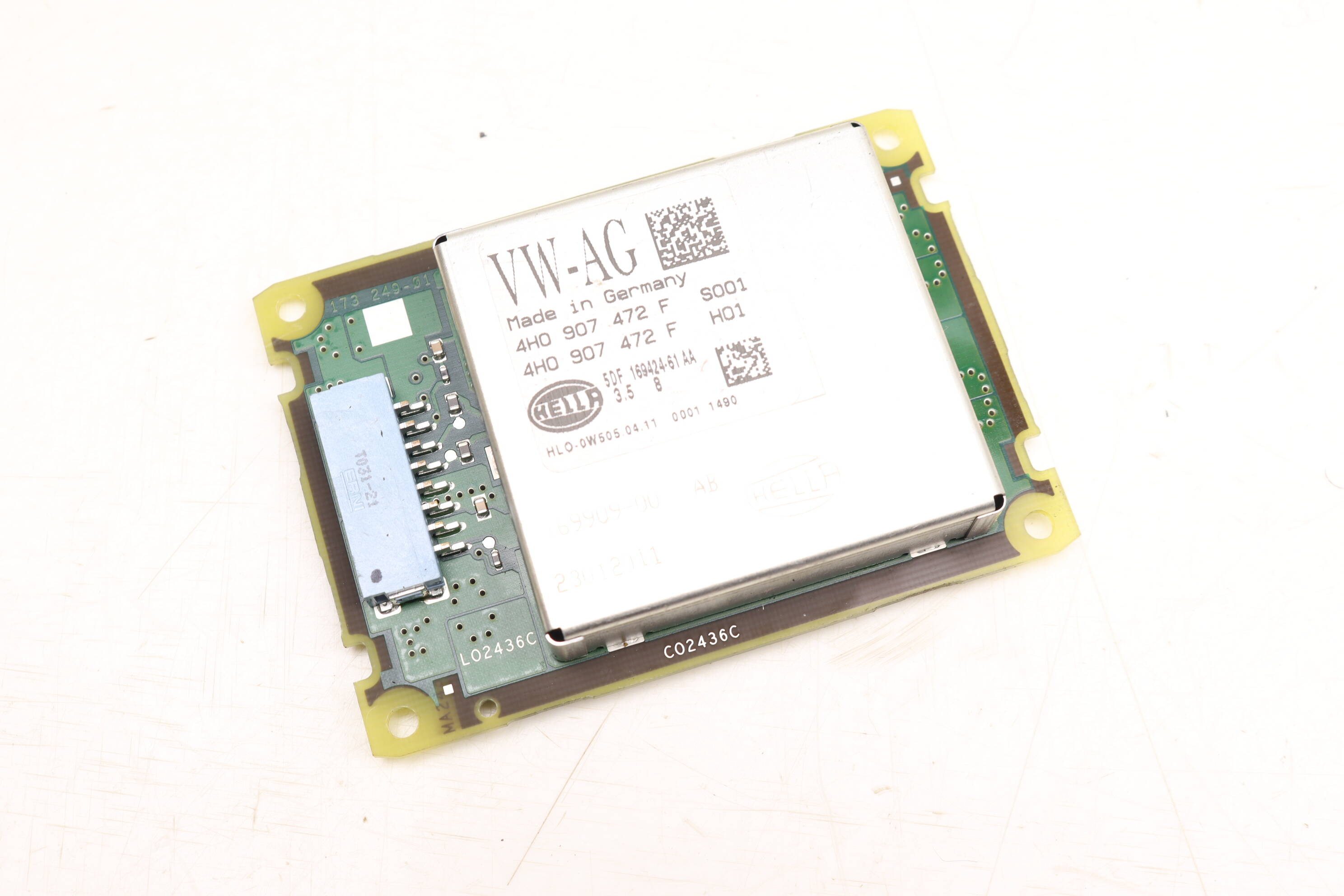 VW Headlight / Headlamp Led Control Module 4H0907472F