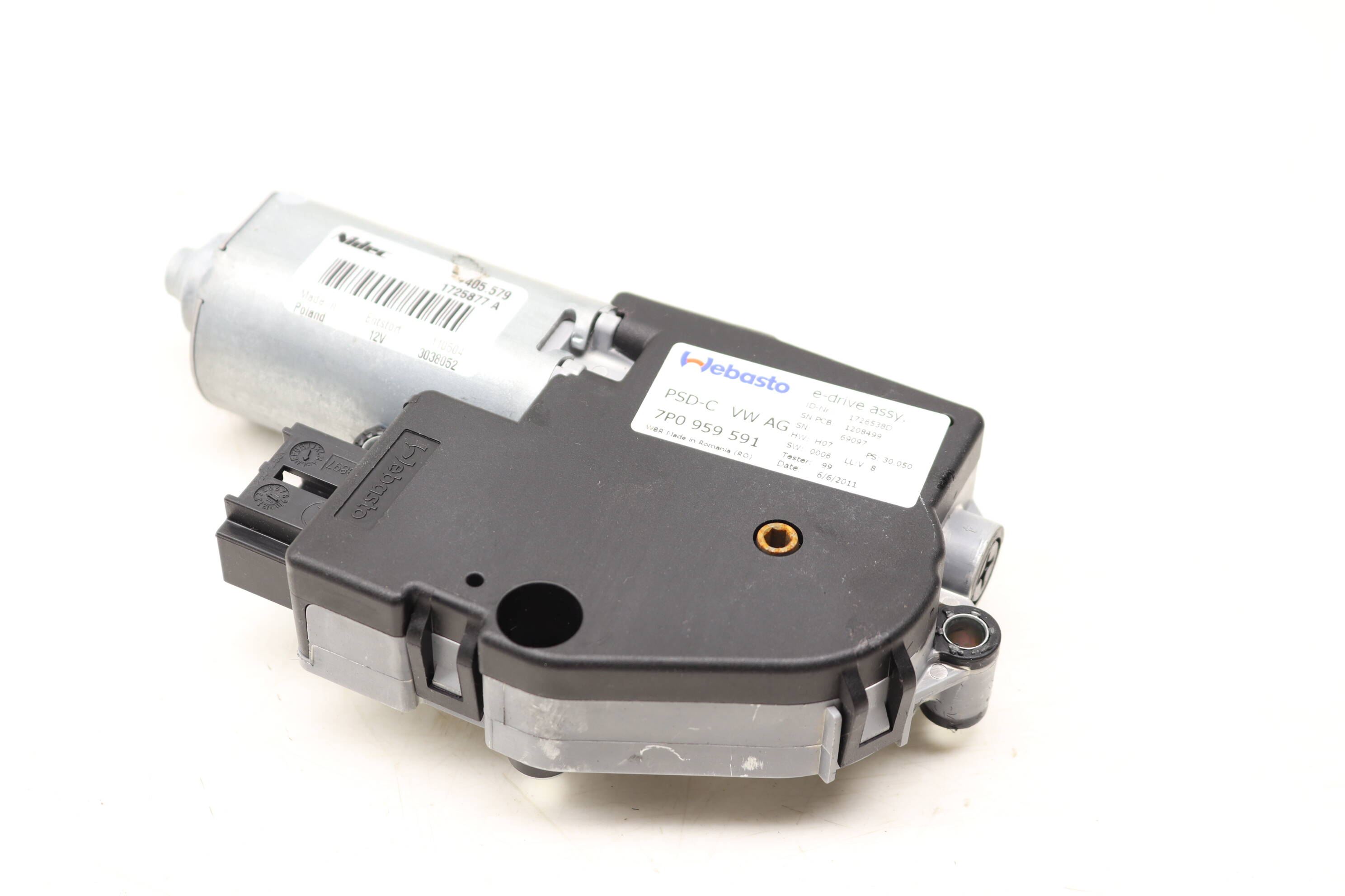 Porsche Front Sunroof / Sun Roof Motor (Cayenne) 7P0959591