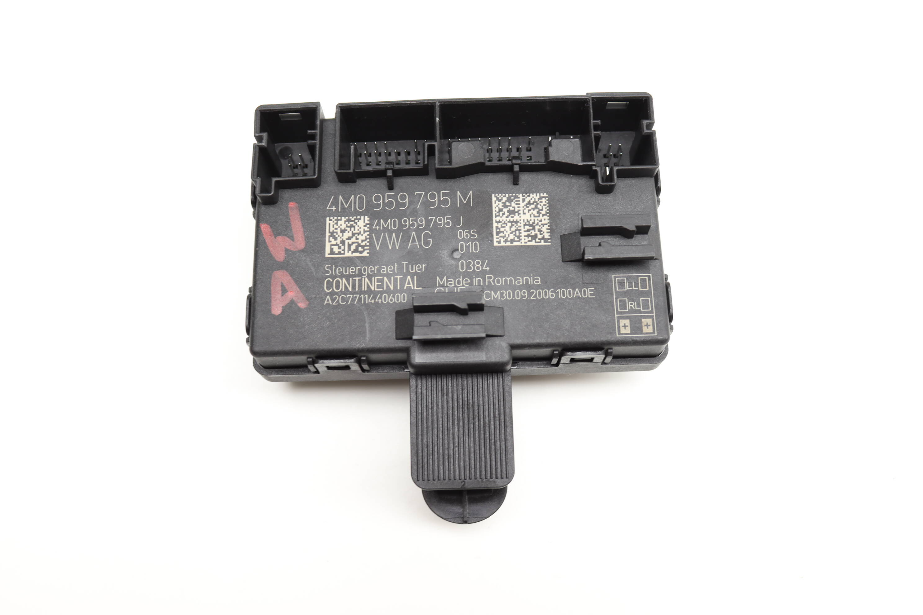 Audi Rear Door / Window Control Module 4M0959795M