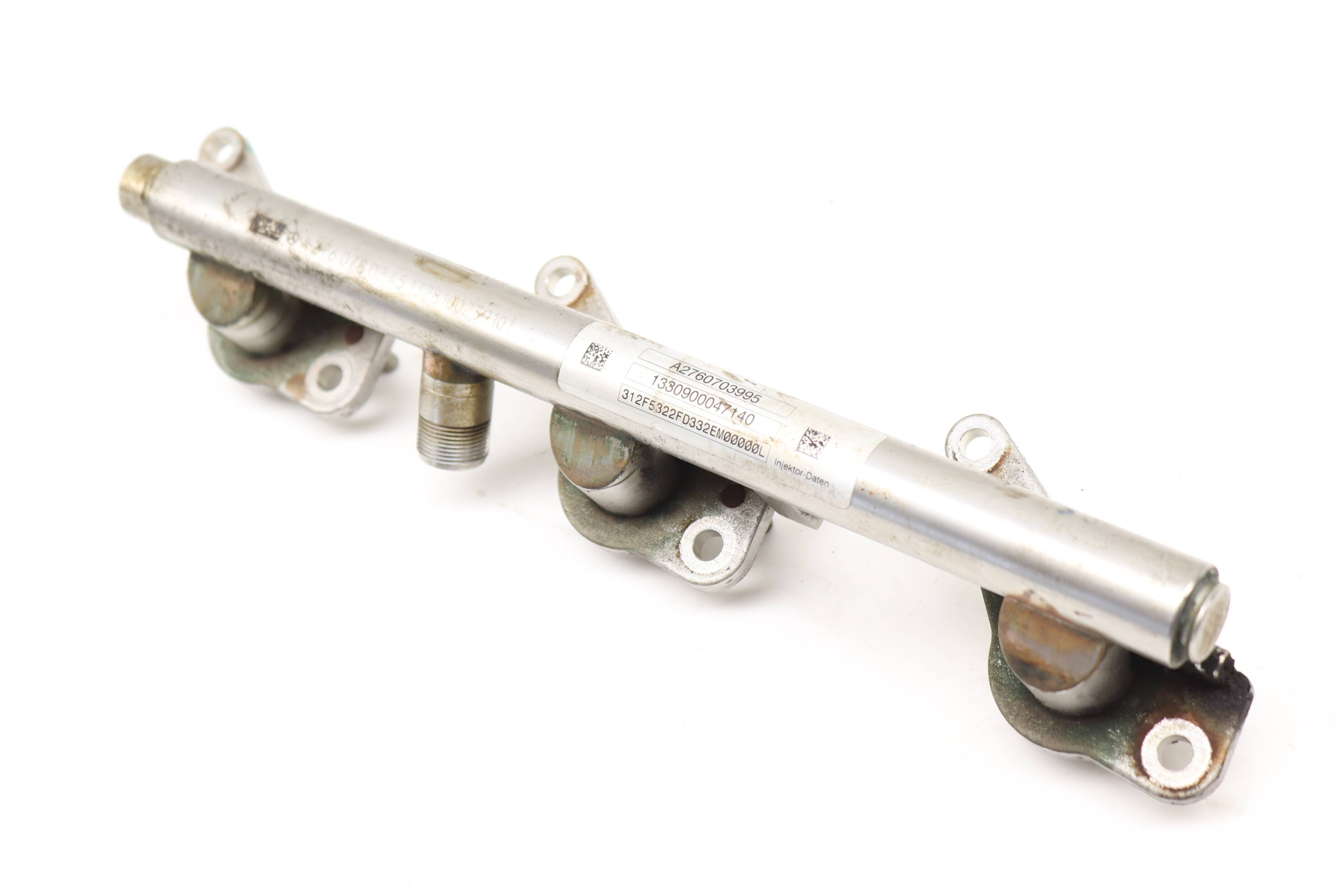 Mercedes-Benz Left Fuel Injector Rail / Tube 2760703995