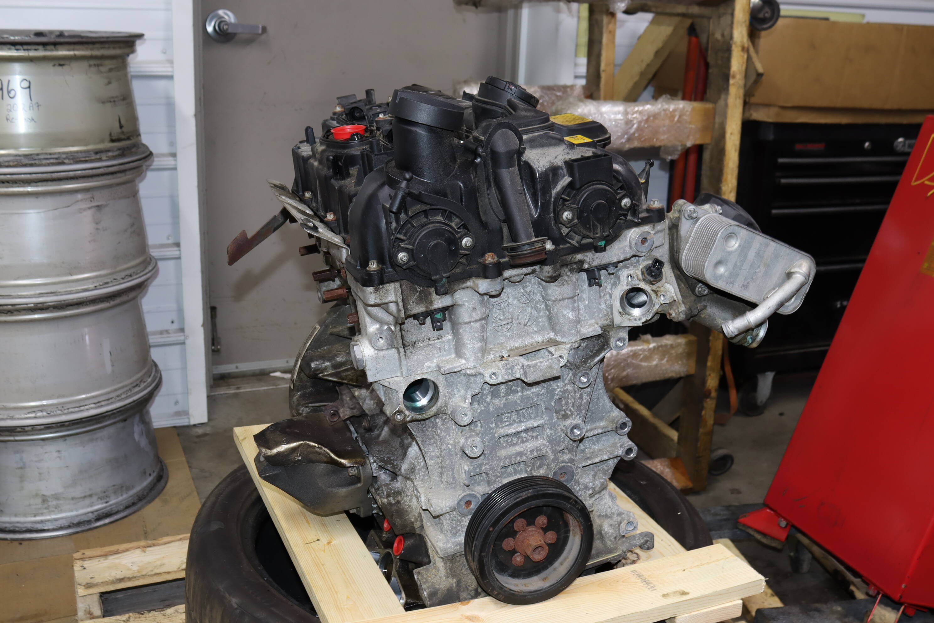 ENGINE LONG BLOCK ASSEMBLY (N20B20A) - BMW 528I XDRIVE - 11002420300