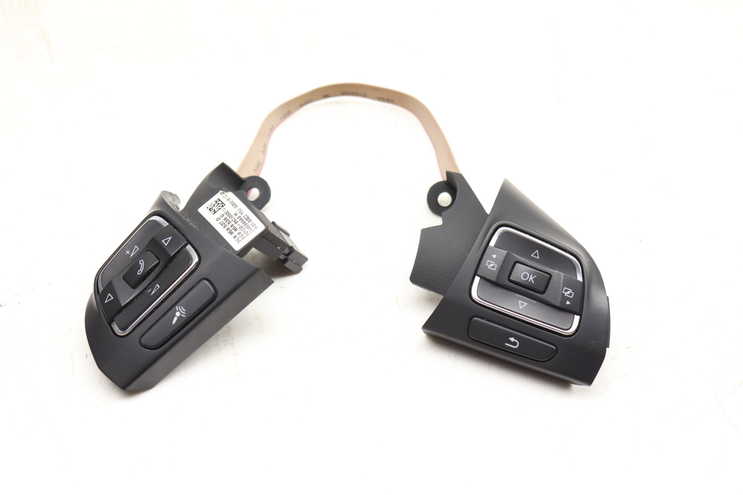 VW Steering Wheel Control Switch / Button Set 3C8959537D