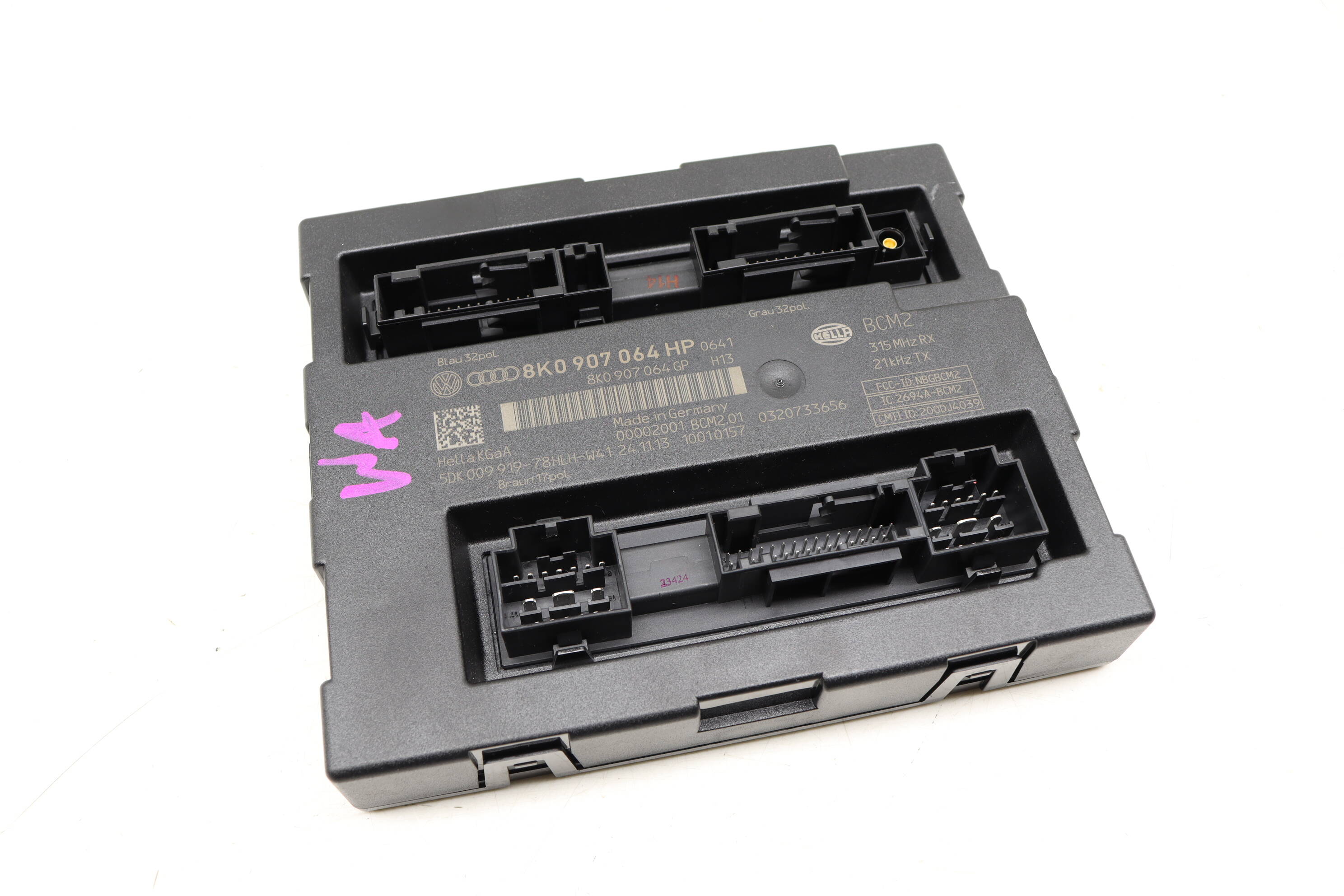 Audi Comfort Control Module / Ccm / Bcm 8K0907064HP