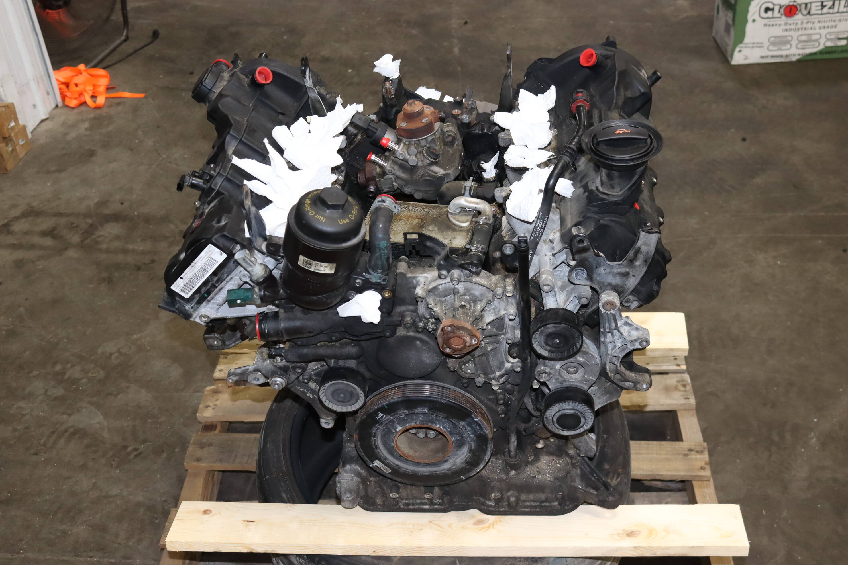 VW 3.0L Engine Long Block Assembly (Cnrb) (Touareg) 059100099K