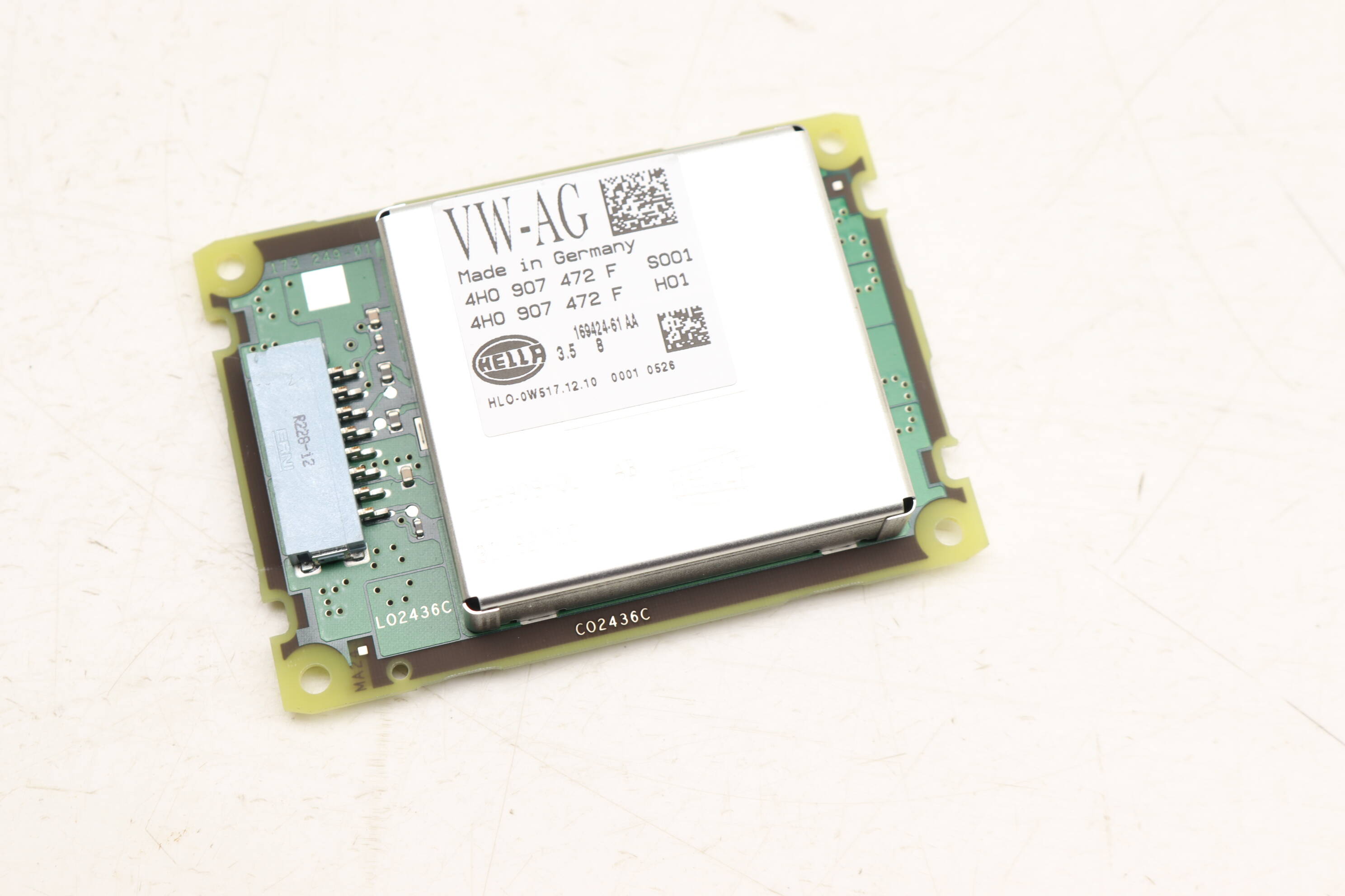 VW Headlight / Headlamp Led Control Module 4H0907472F