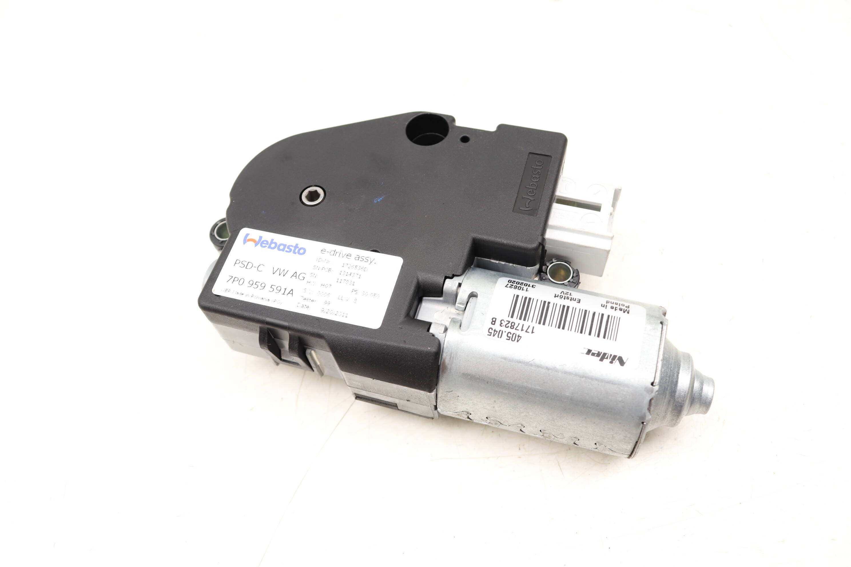 Porsche Rear Sunroof / Sun Roof Motor (Cayenne) 7P0959591A