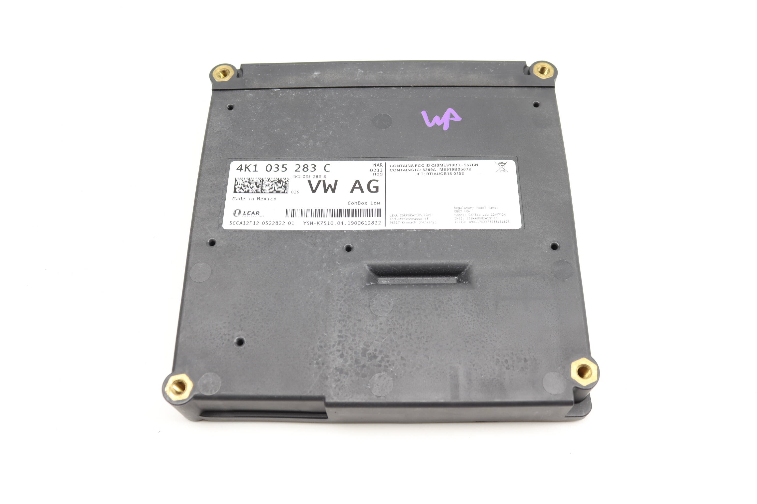 Audi Emergency Communication Control Module 4K1035283C