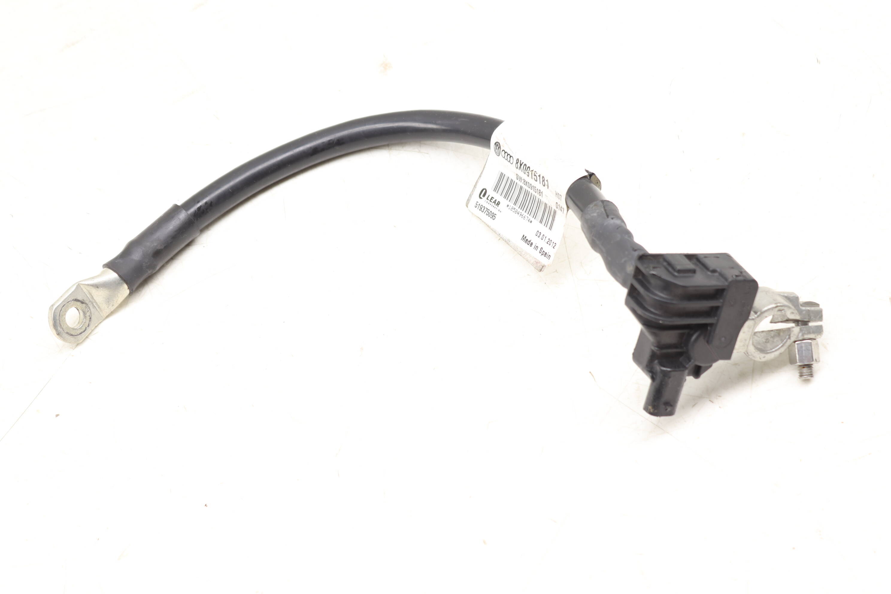 Audi Negative Battery Ground Cable / Module 8X0915181