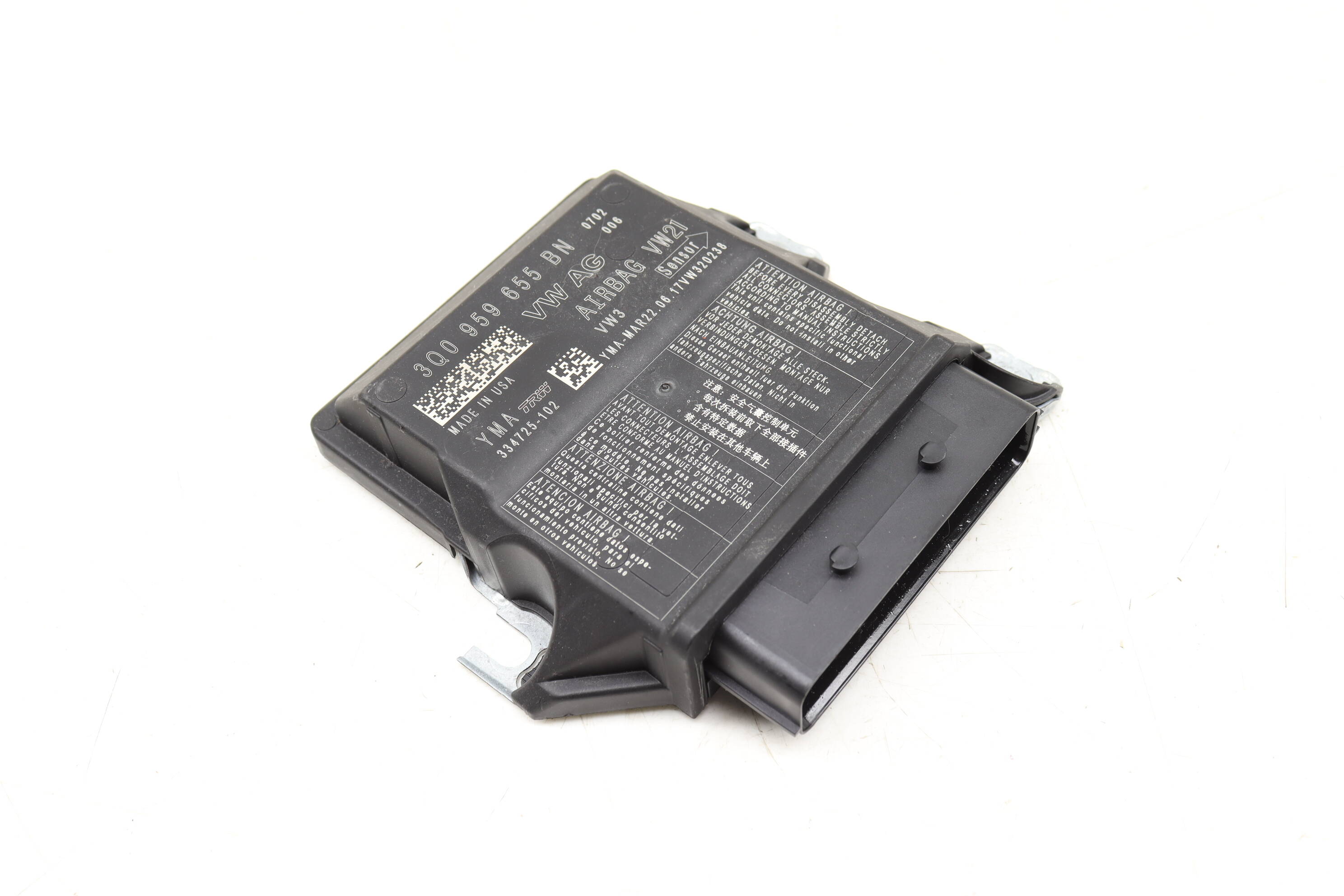 VW Air Safety Bag Control Module (Atlas) 3Q0959655BN