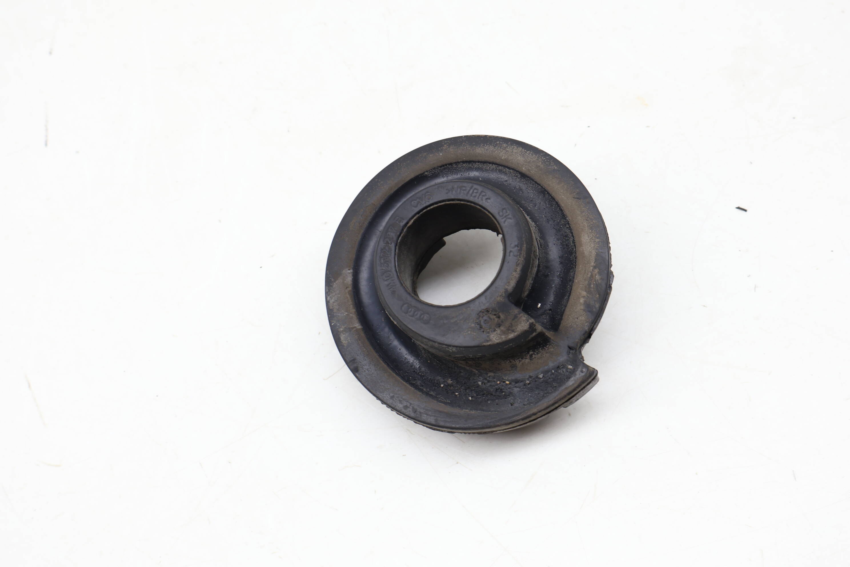 Audi Rear Lower Coil Spring Rubber Mount 4M0512297B