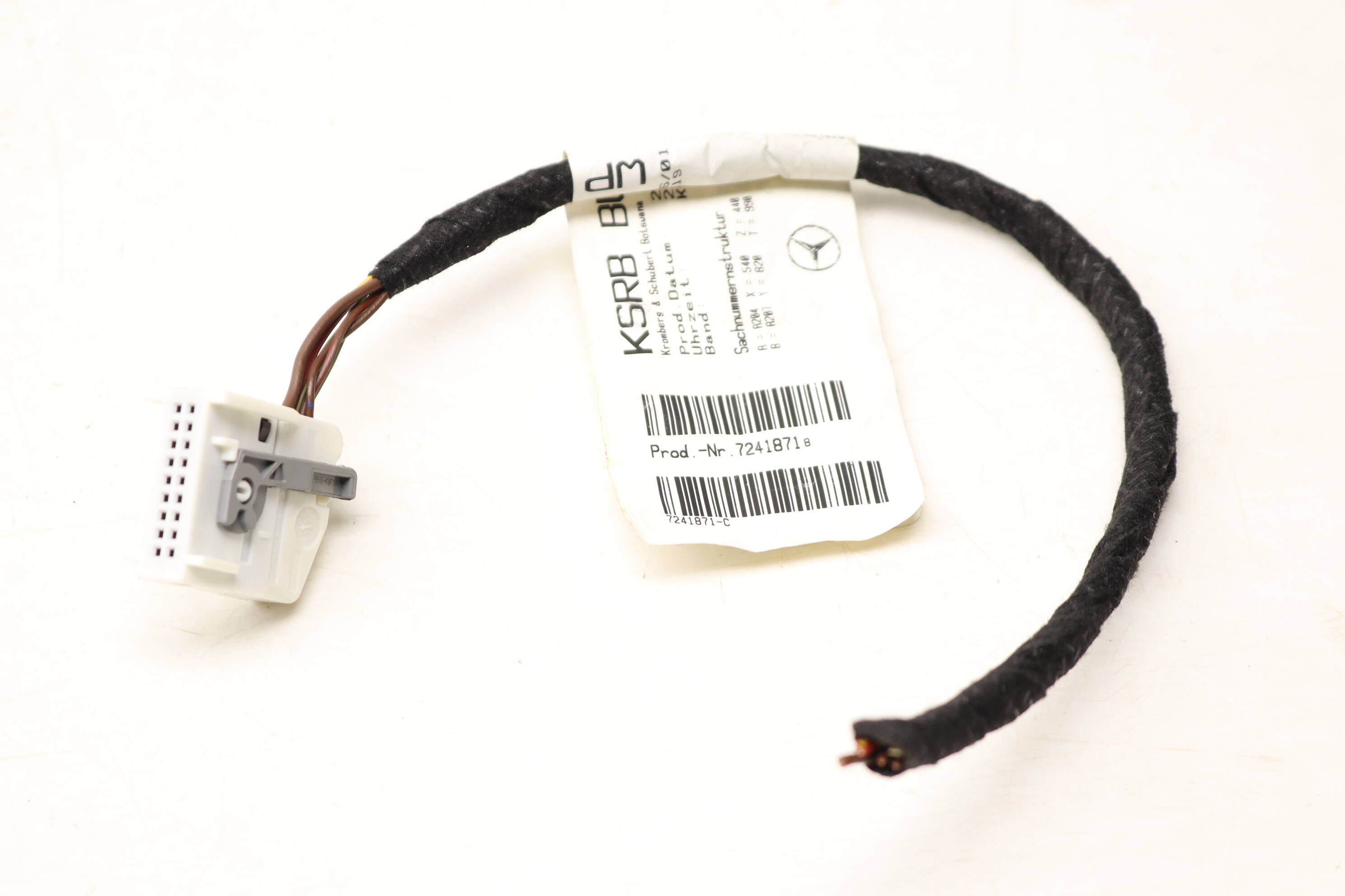 Mercedes-Benz Instrument Cluster Wiring Connector / Pigtail