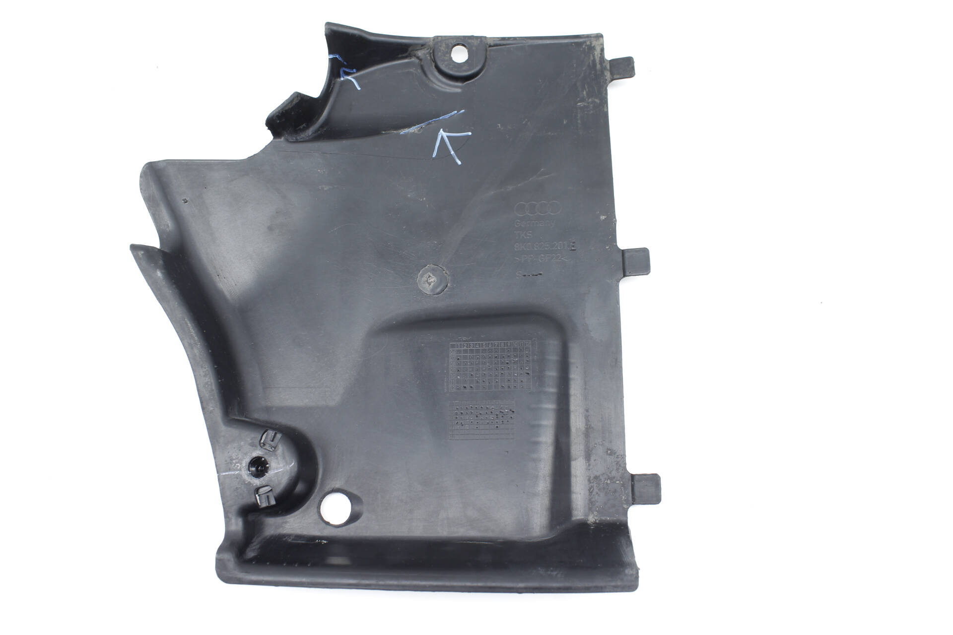 FRONT LEFT - UNDERBODY SHIELD PANEL / LINER - AUDI A4 ALLROAD A5 S4 S5