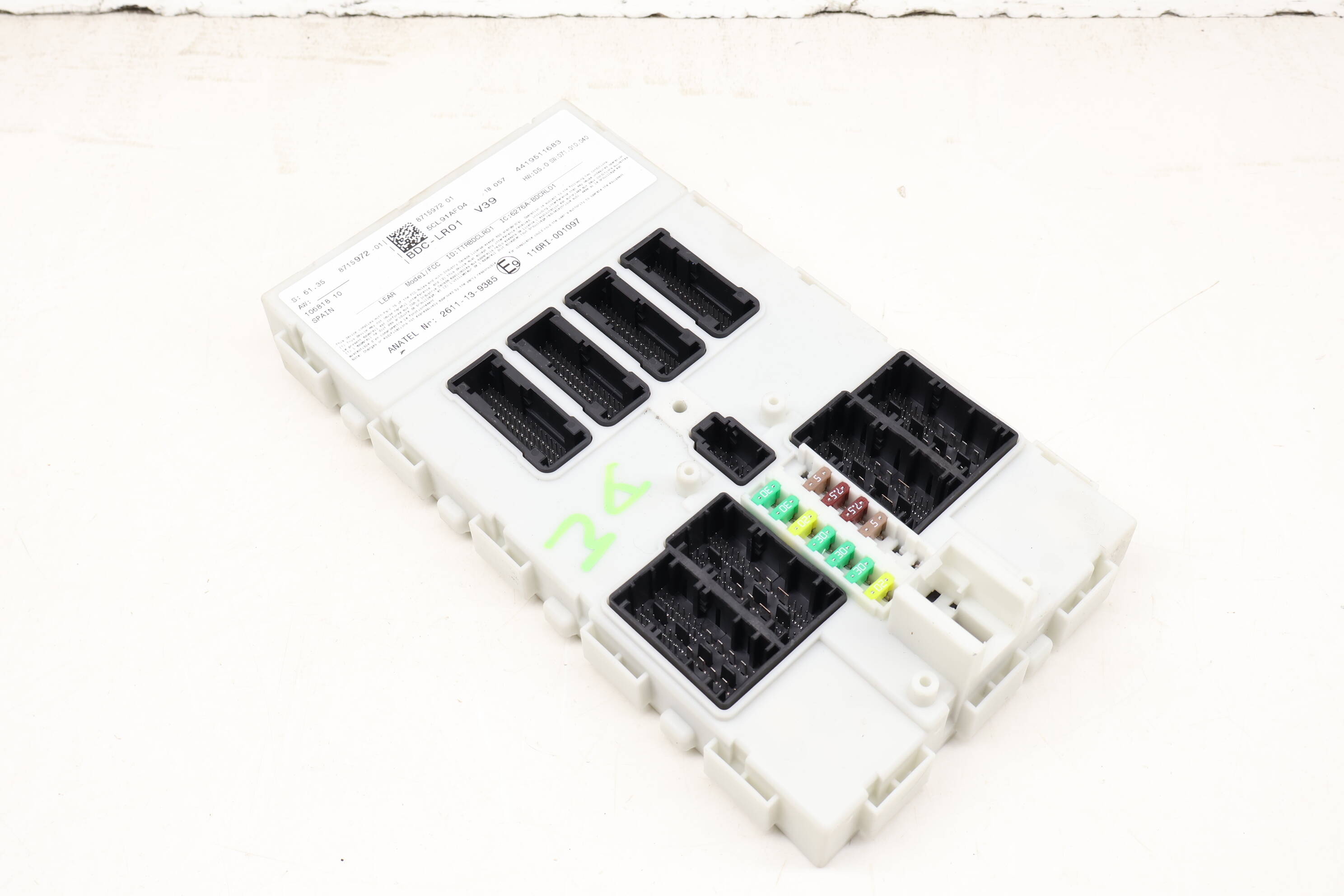 BMW Front Body Domain Control Module / Bcm / Bdc 61358715972