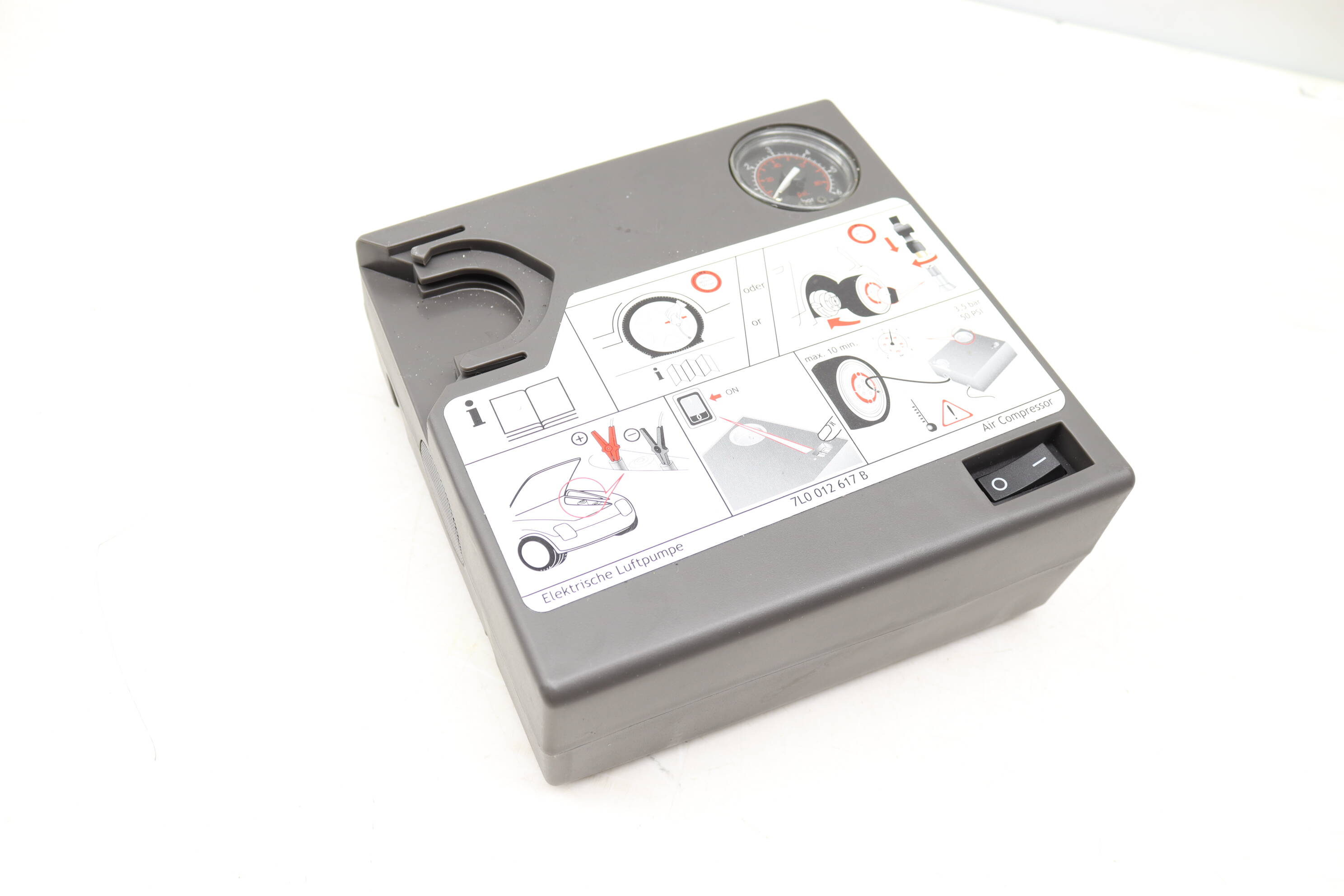 Audi Spare Tire Air Compressor / Pump (Q5, SQ5, Q7) 7L0012617B