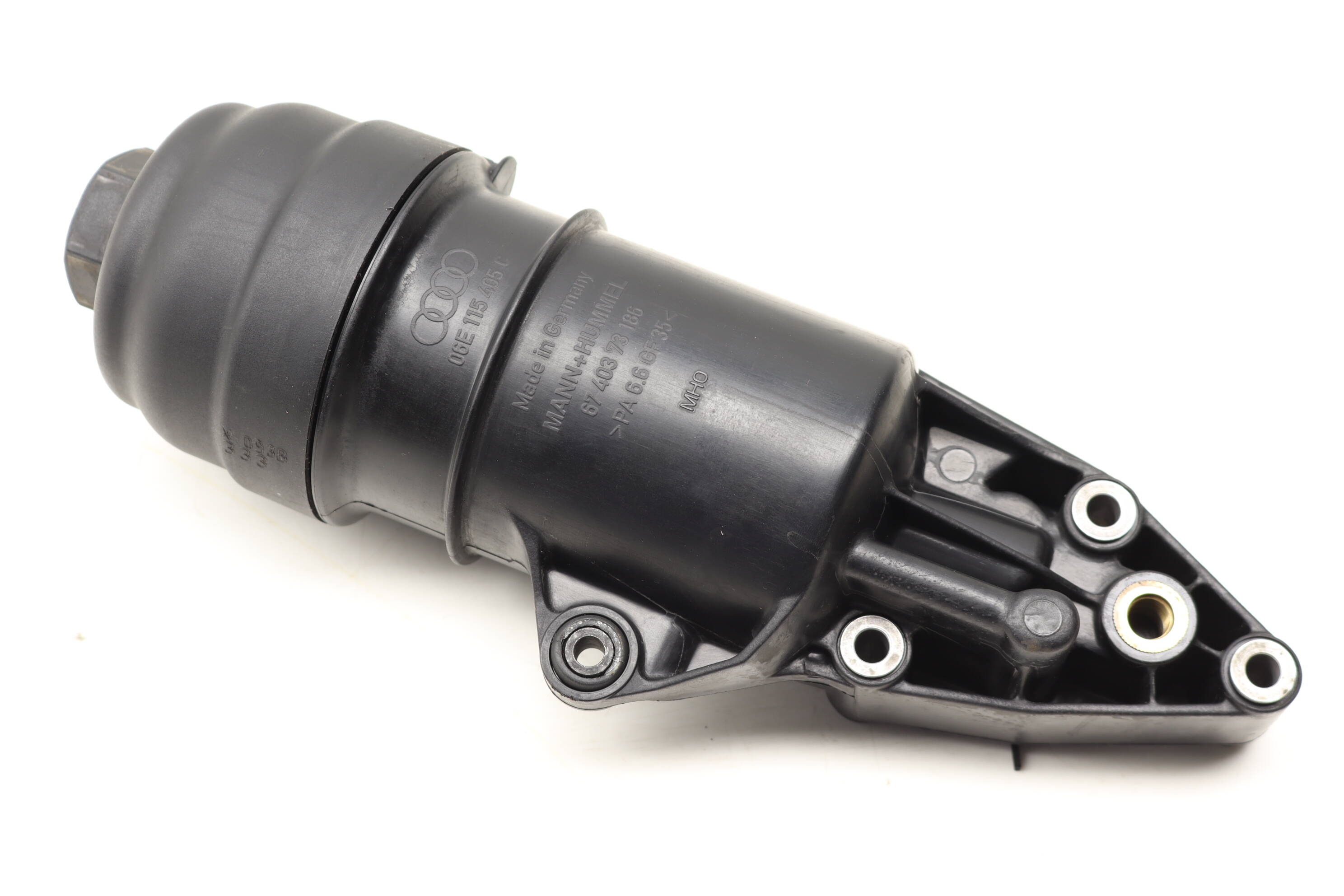 Audi Engine Oil Filter Housing / Adapter 06E115405C