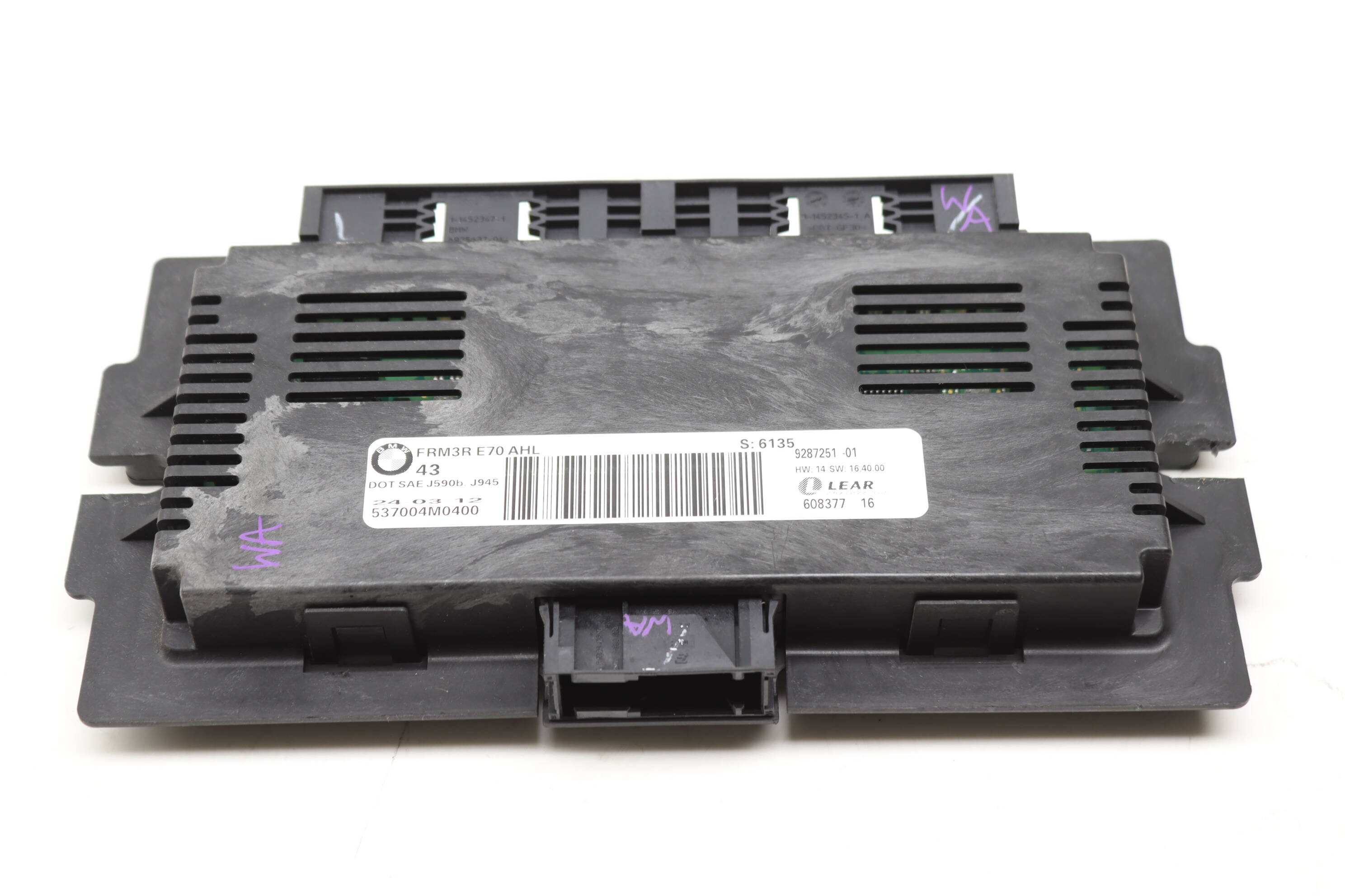 BMW Frm3 Footwell / Light Control Module / Bcm 61359287251