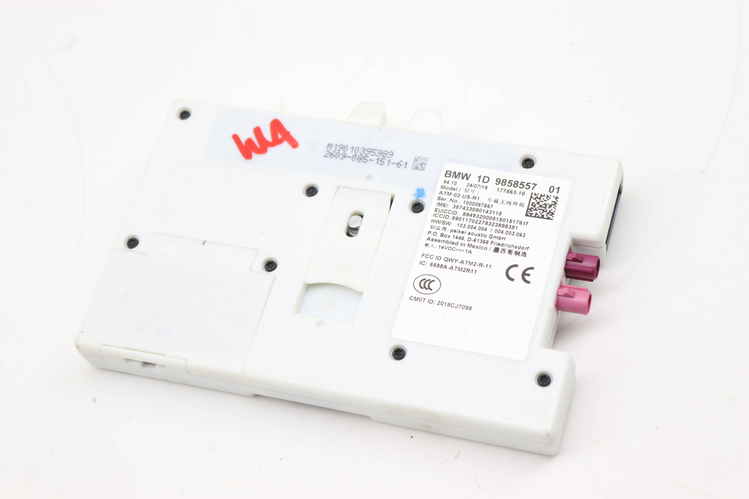 BMW Telematics Control Module 84109858557