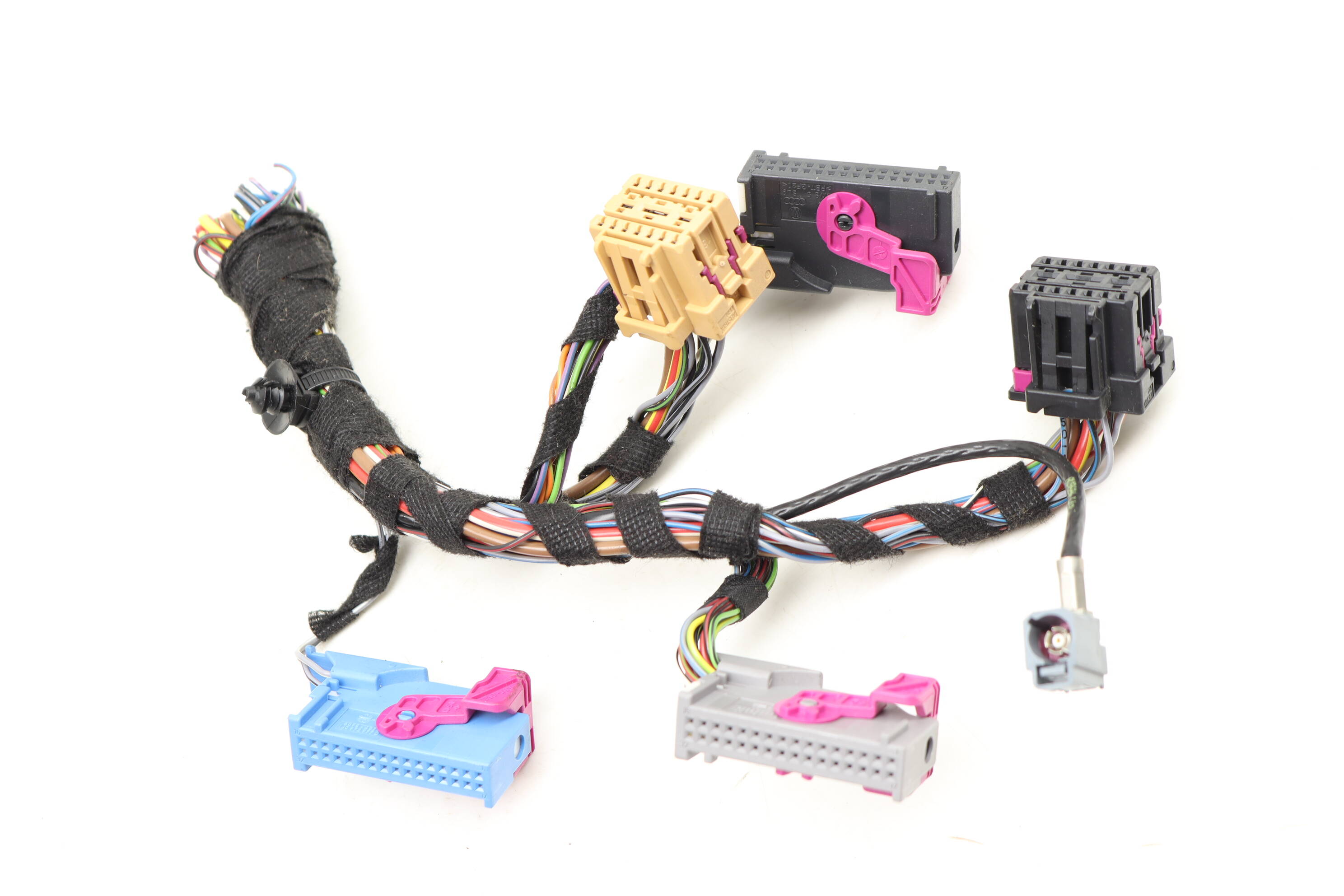 Audi Ccm / Comfort Control Module Wiring Connector / Pigtail Set