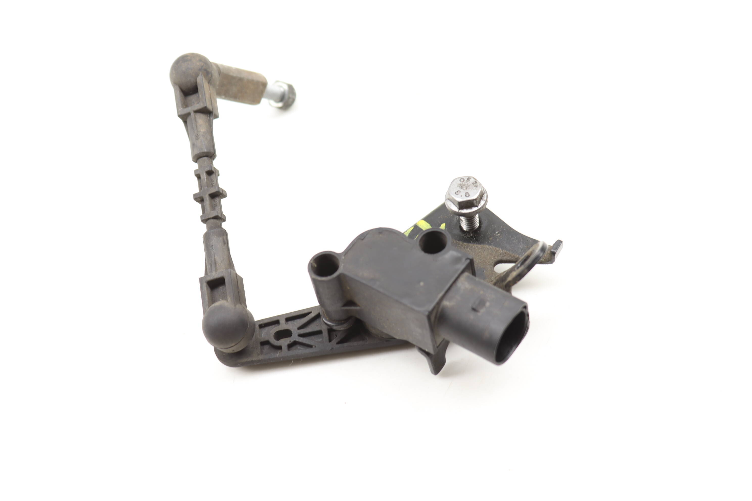 Audi Front Left Headlight / Suspension Leveling Sensor 4H0941285H