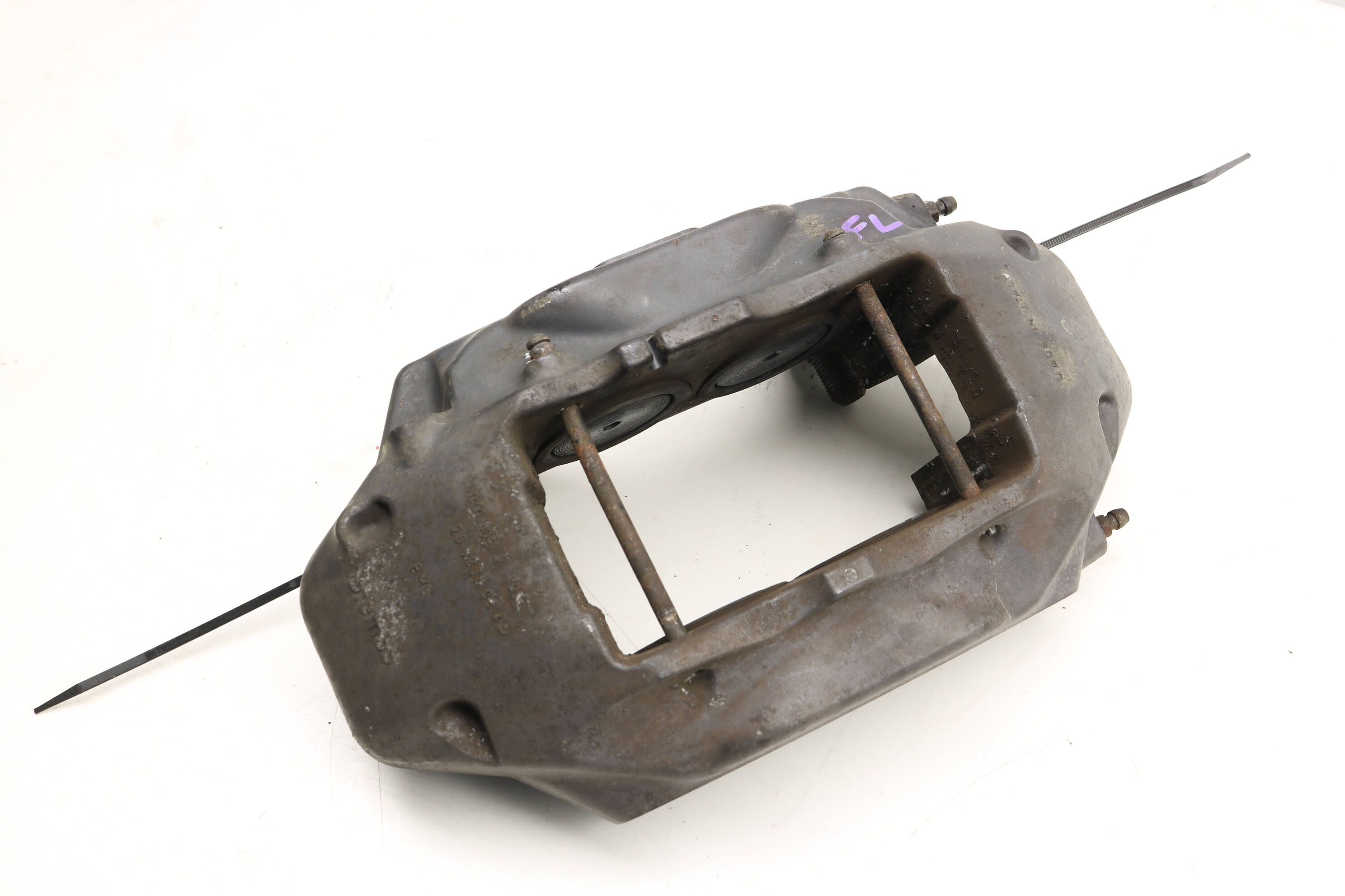 WolfAutoParts.com - FRONT LEFT - BREMBO BRAKE CALIPER - VW TOUAREG ...