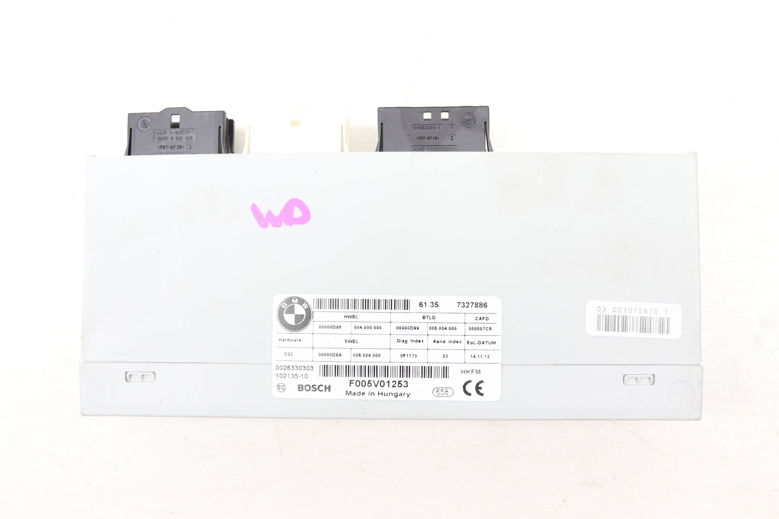BMW Trunk / Tailgate Control Module 61357327886