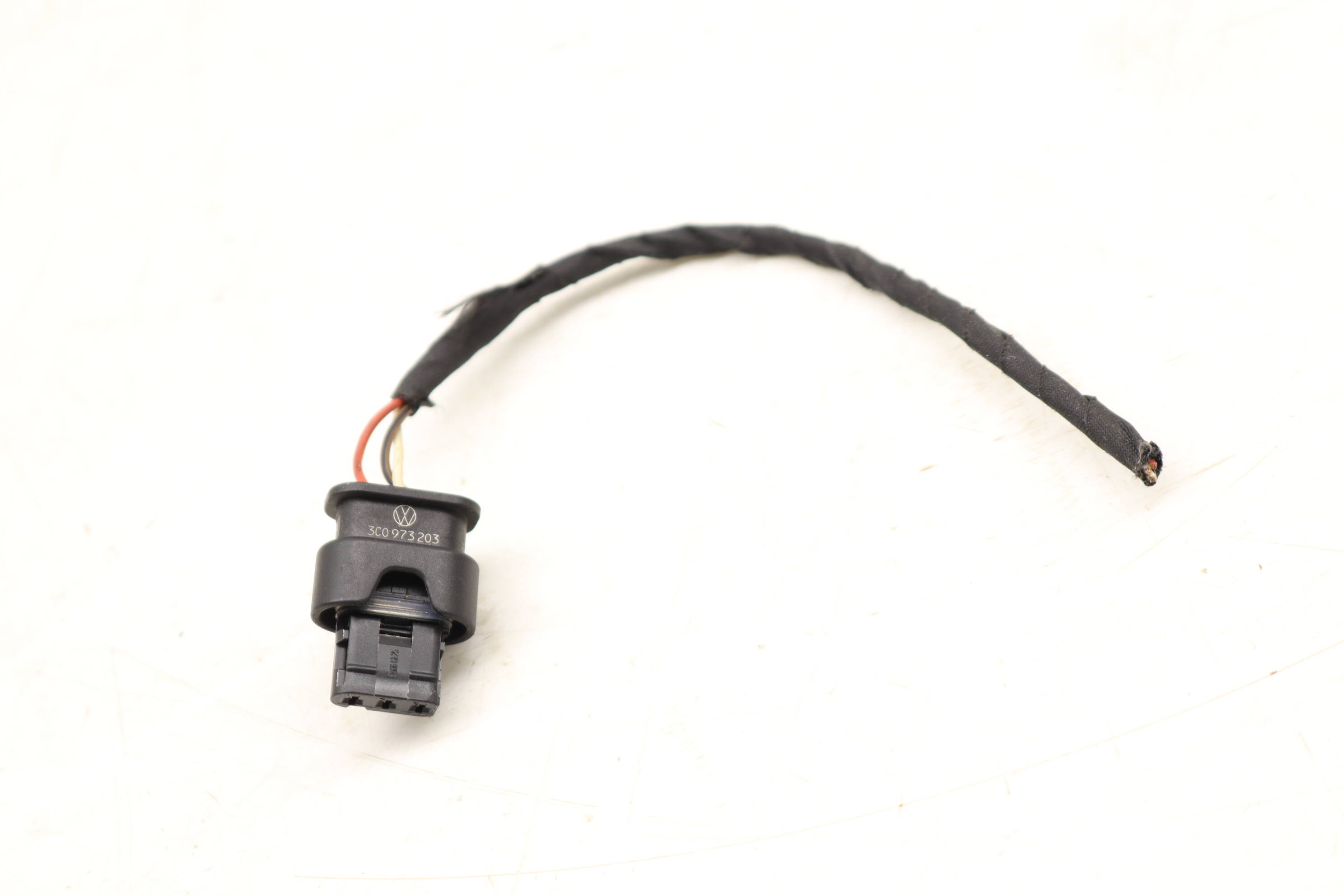 Audi 3-Pin Wiring Harness Connector / Pigtail 3C0973203