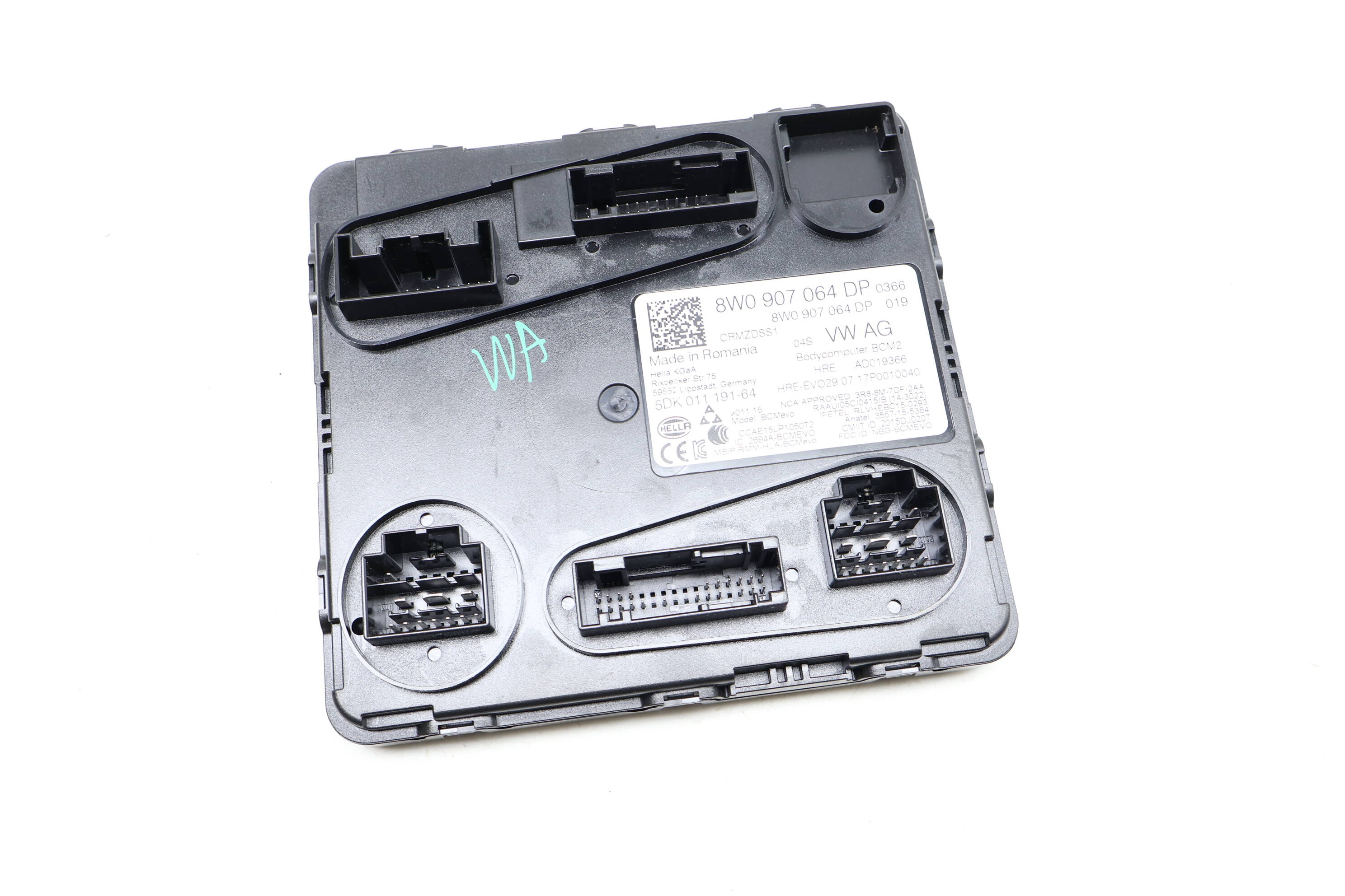 Audi Comfort Control Module / Ccm / Bcm 8W0907064DP