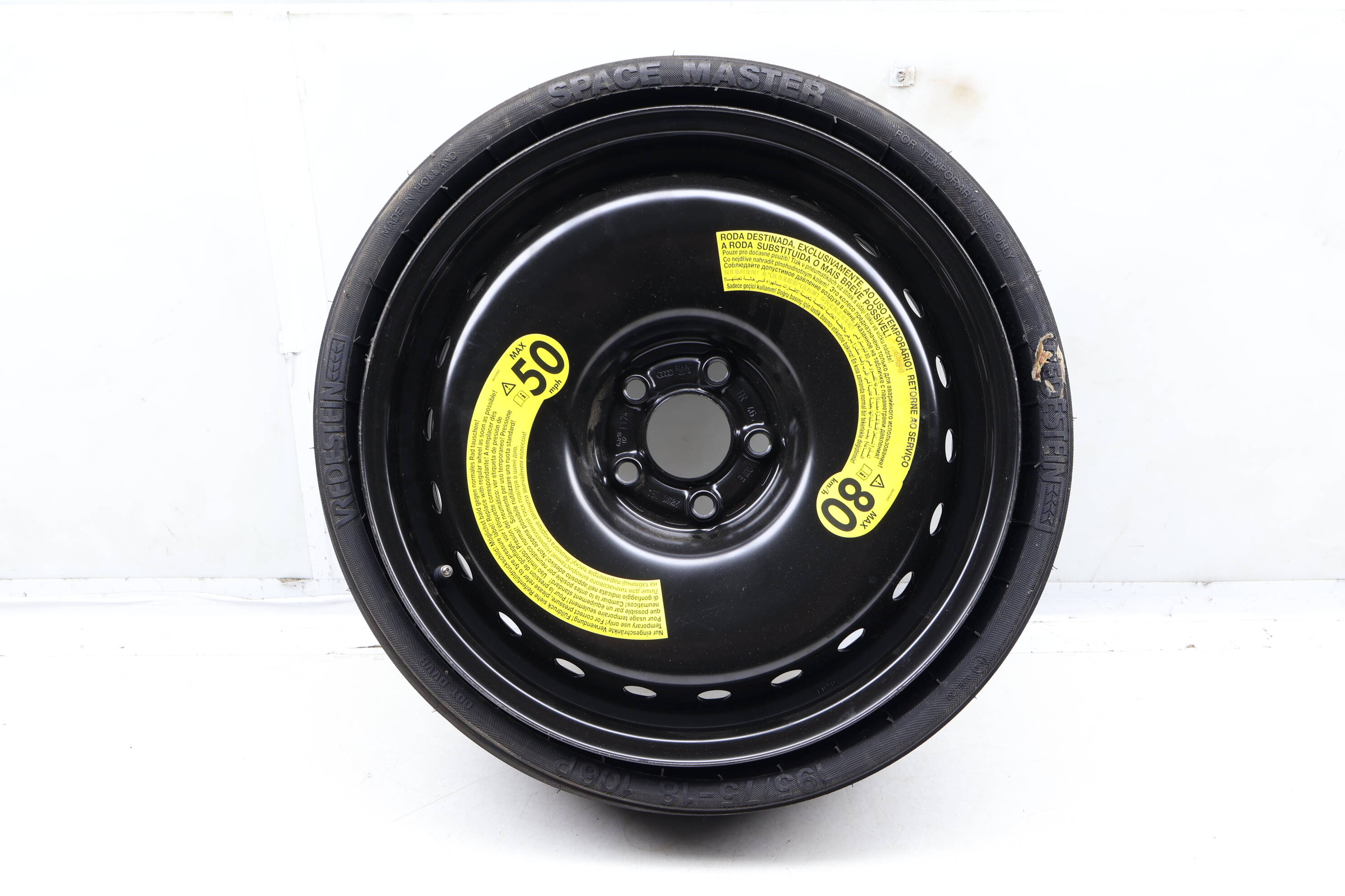 Audi 18" Inch Compact Spare Wheel / Tire 80A601027B