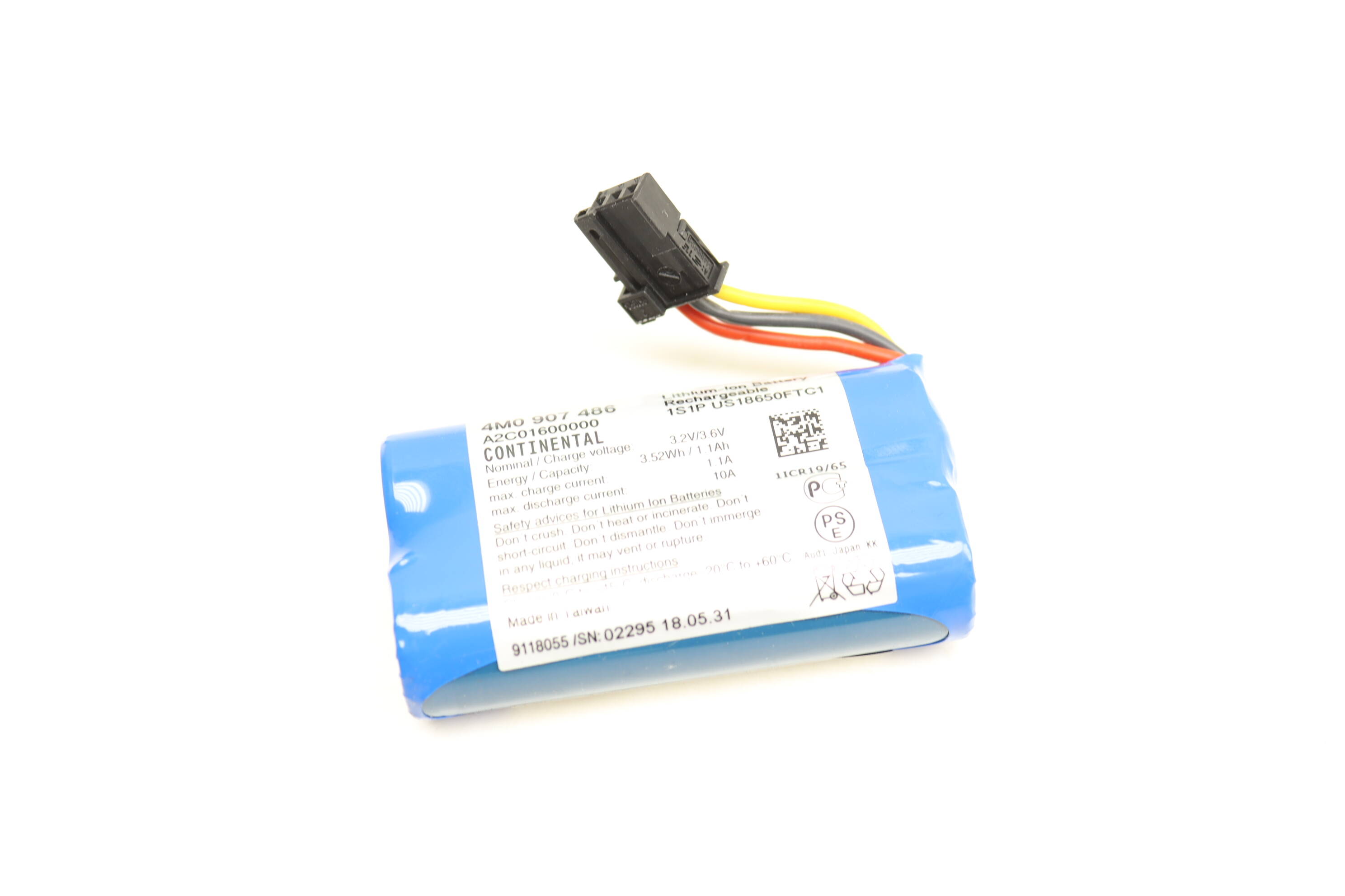 Audi Can-Bus Gateway Control Module Lithium Ion Battery 4M0907486