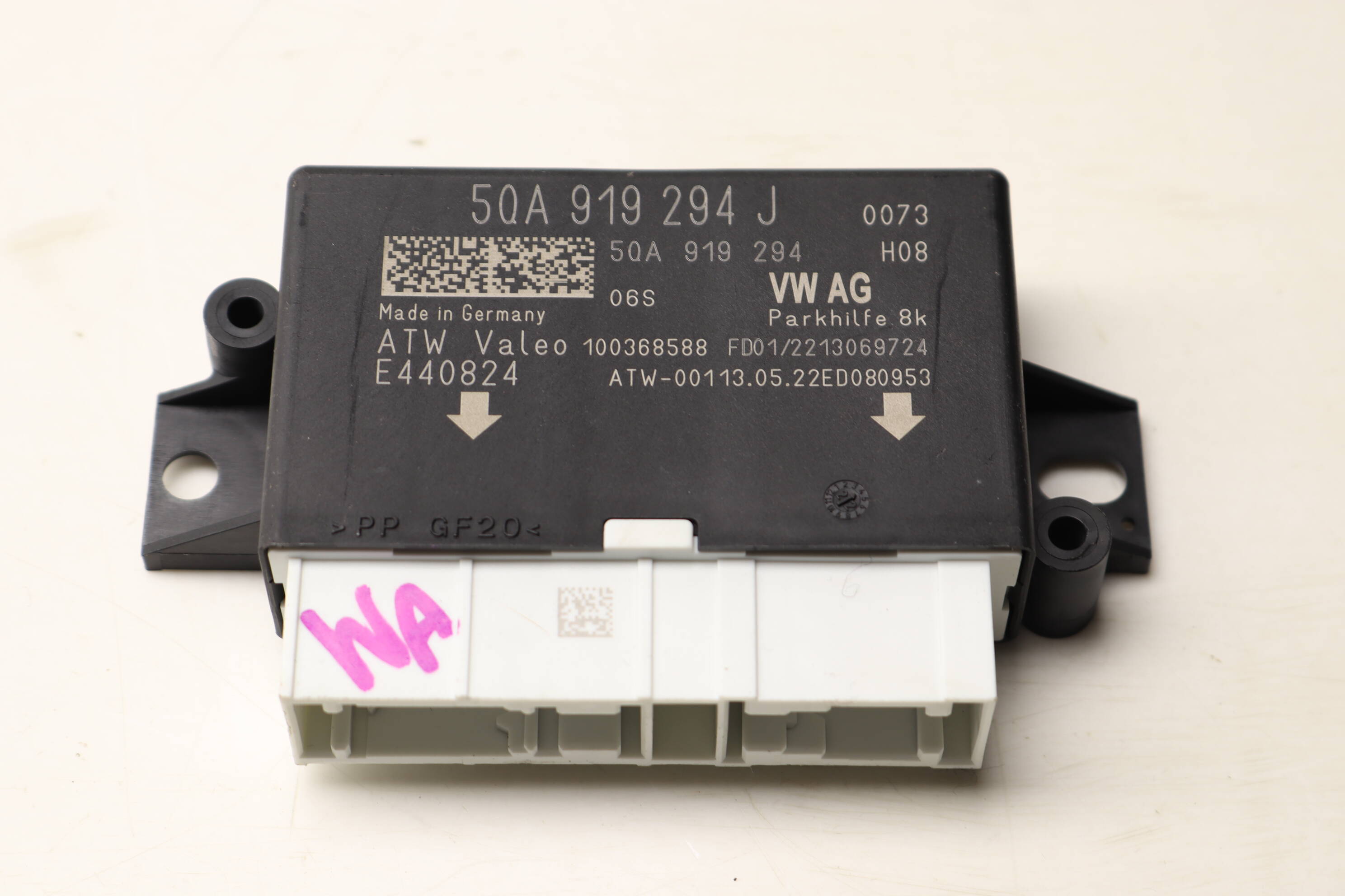 VW Park Assist Control Module 5QA919294J