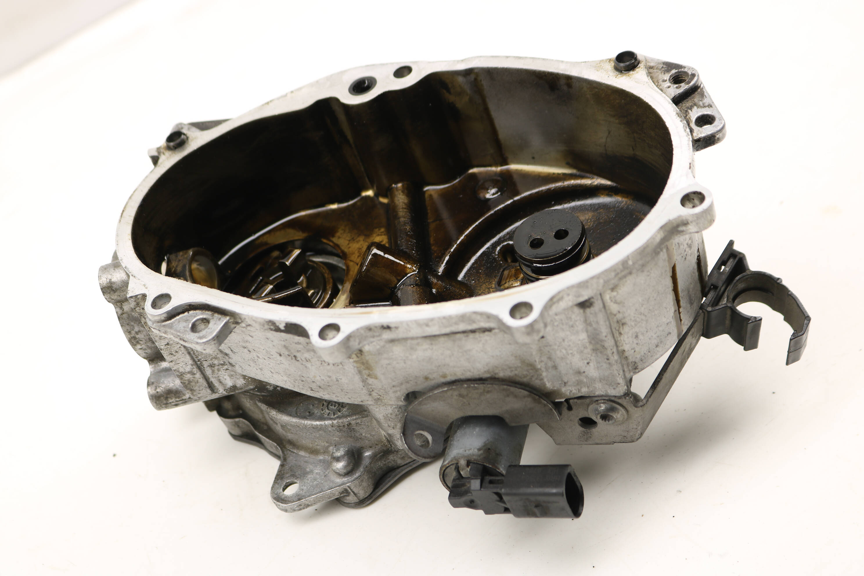 Audi Cylinder Head Timing Chain Housing Cover 06F103530G