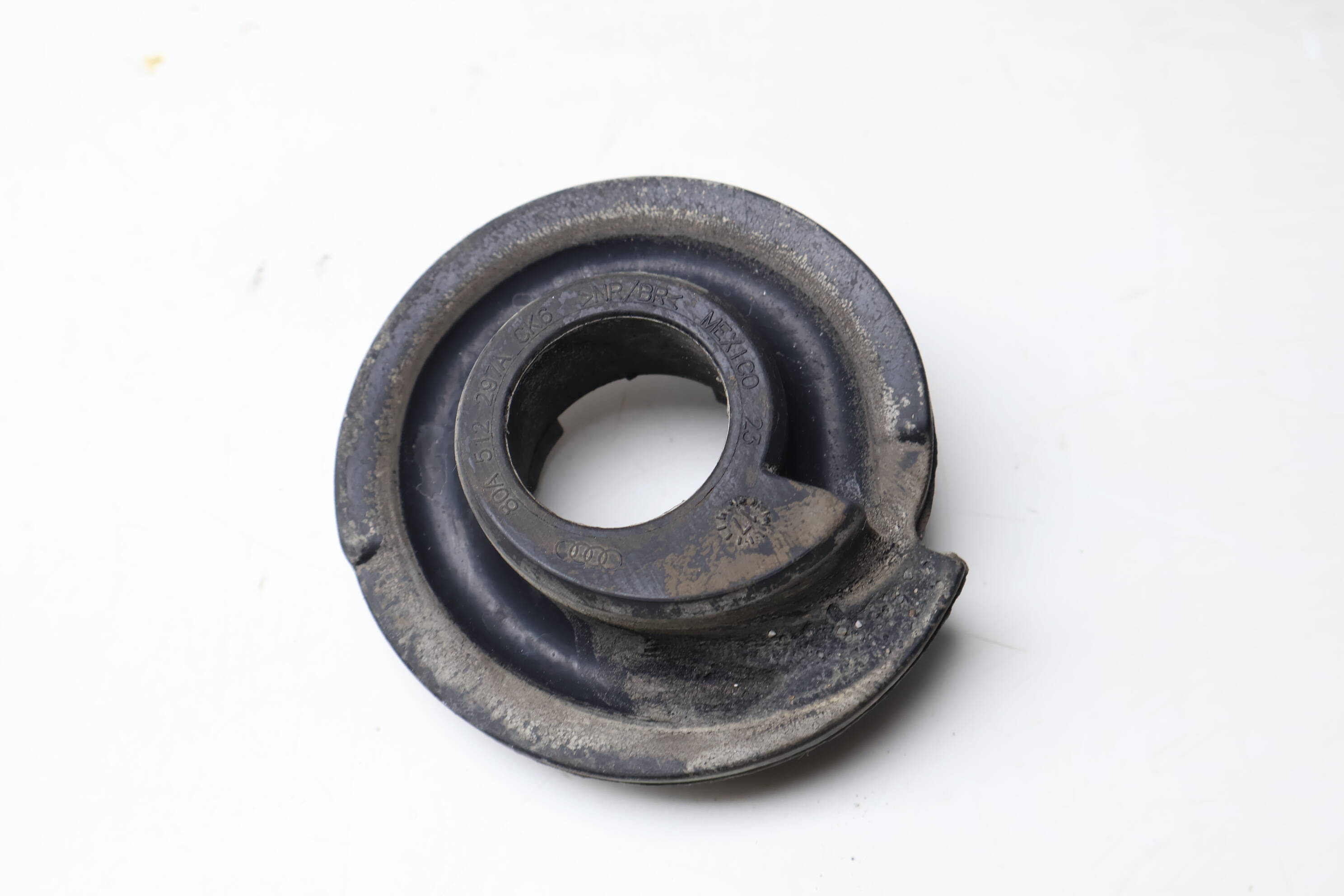 Audi Rear Lower Coil Spring Rubber Mount 80A512297A
