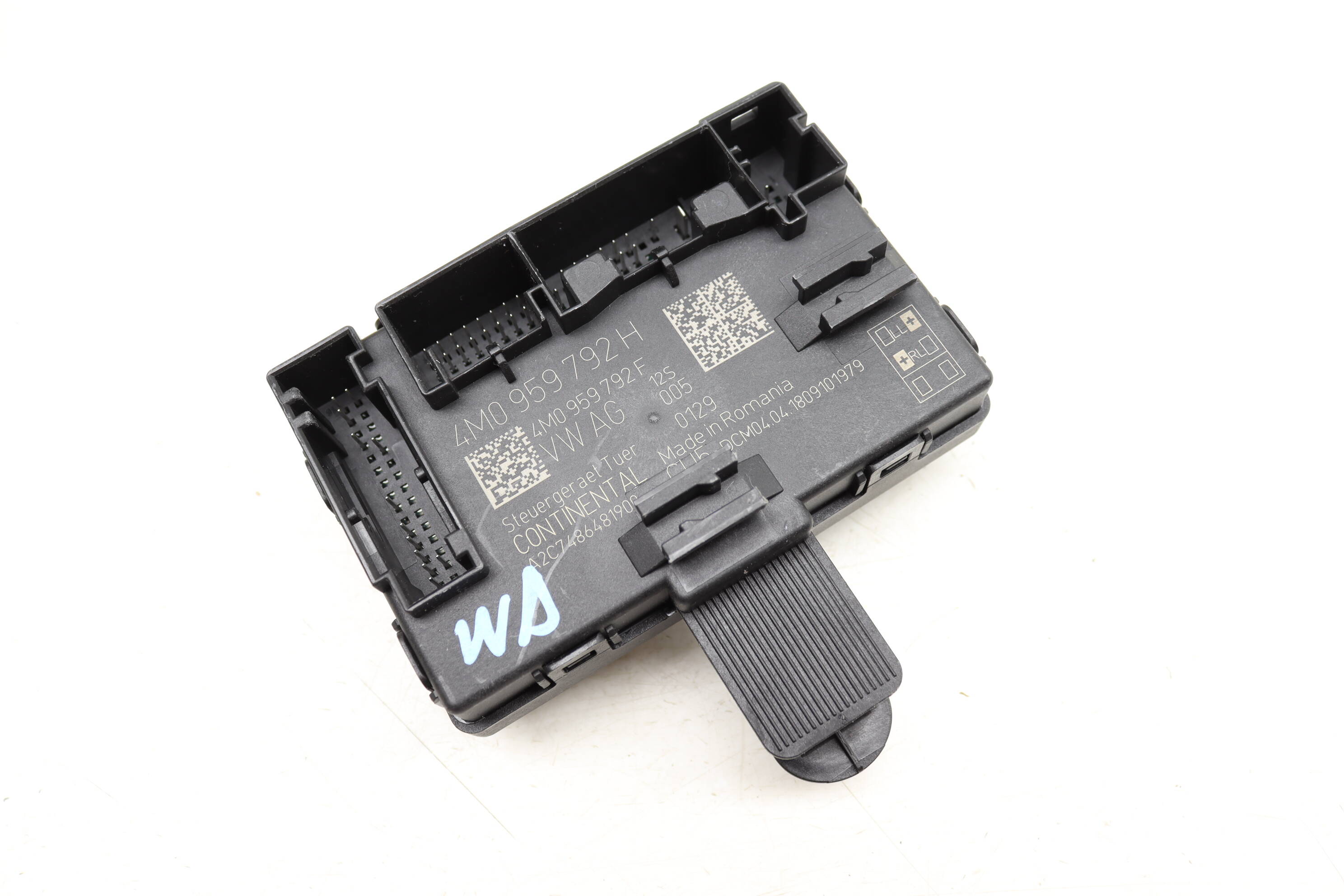 Audi Front Right Door Control Module 4M0959792H