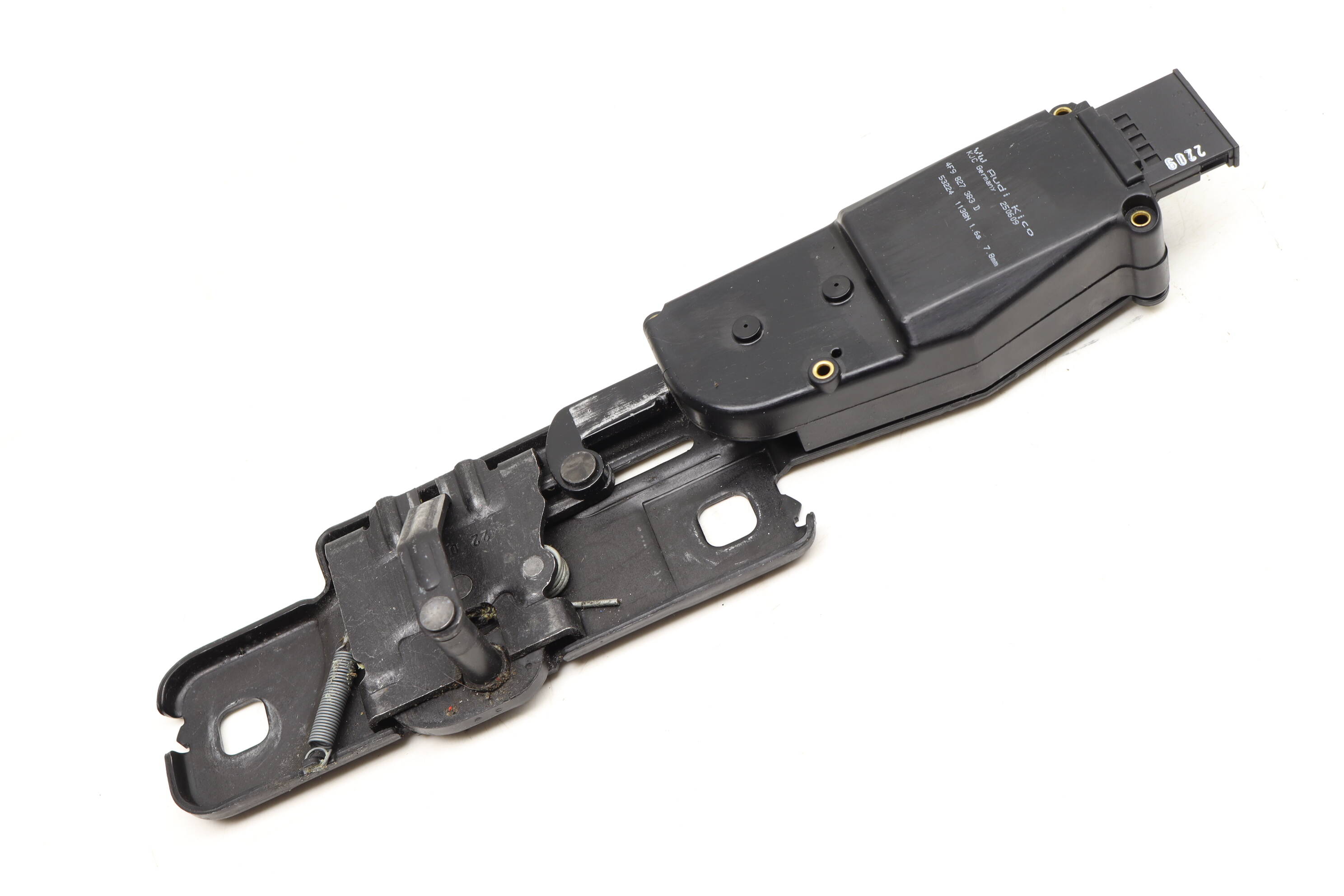 Audi Trunk Latch Striker Plate / Motor 4F9827383D