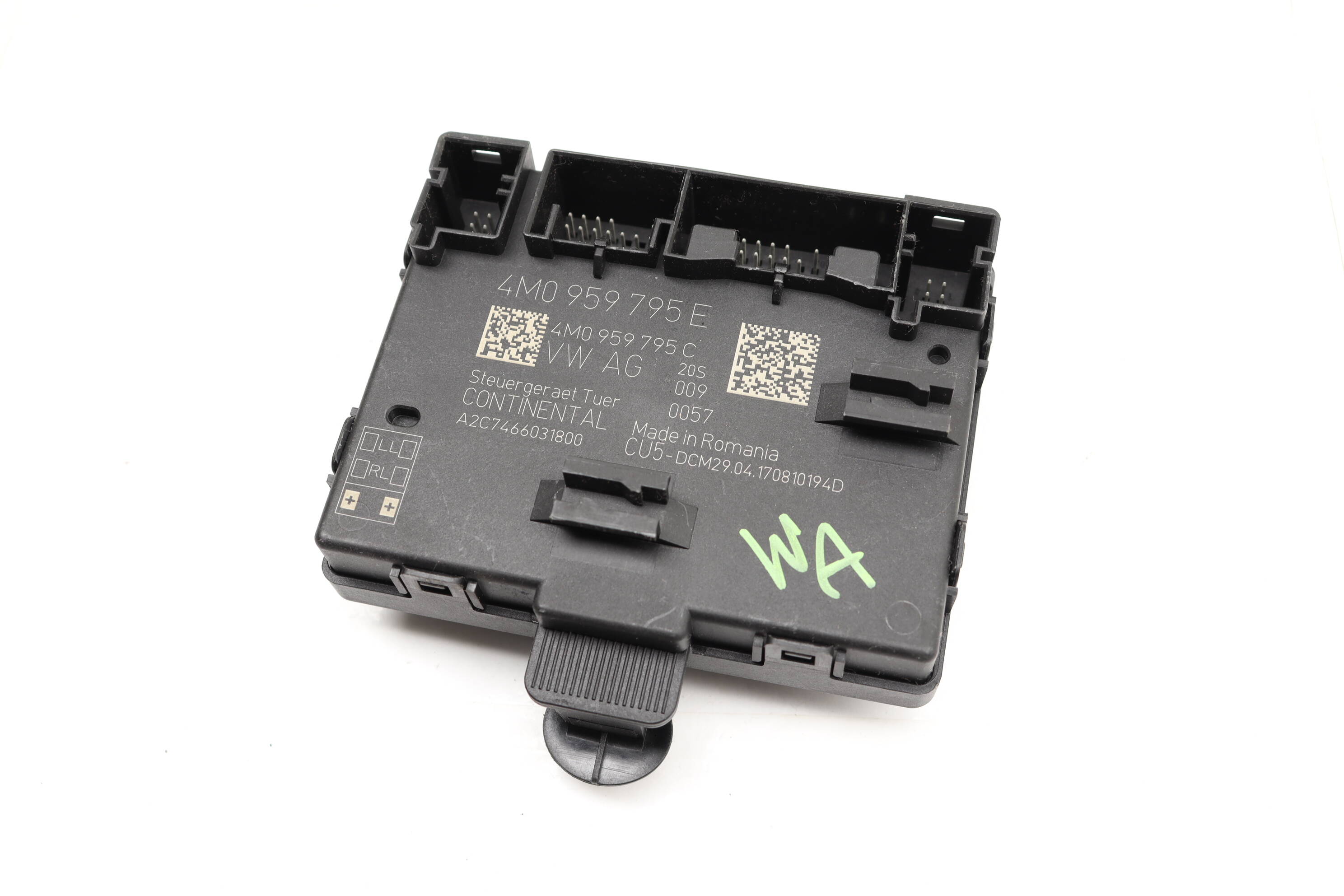 Audi Rear Door Control Module 4M0959795E