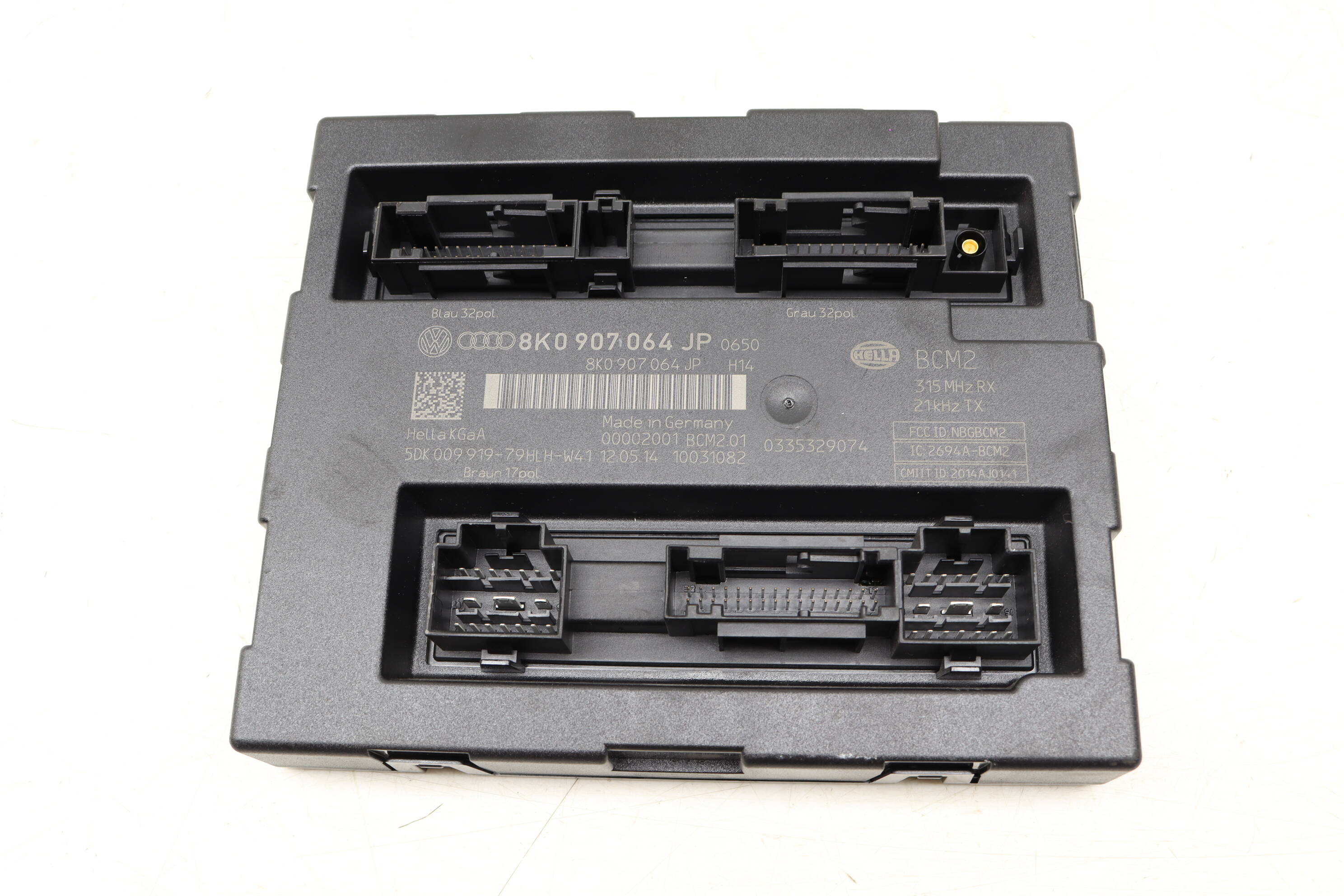 Audi Comfort Control Module / Ccm / Bcm 8K0907064JP