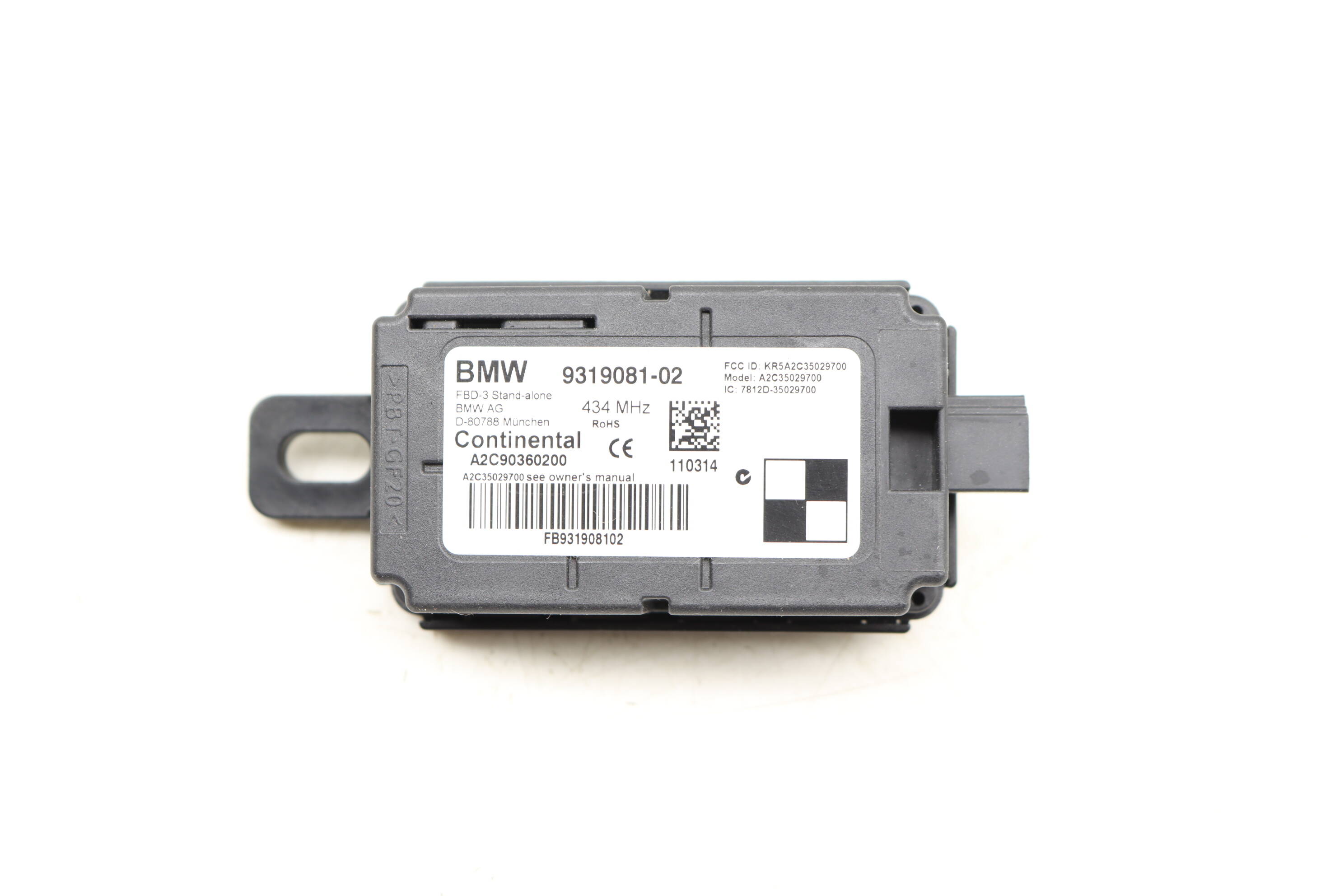OEM Used BMW M4 Electrical | Wiring Siren | Horn Parts