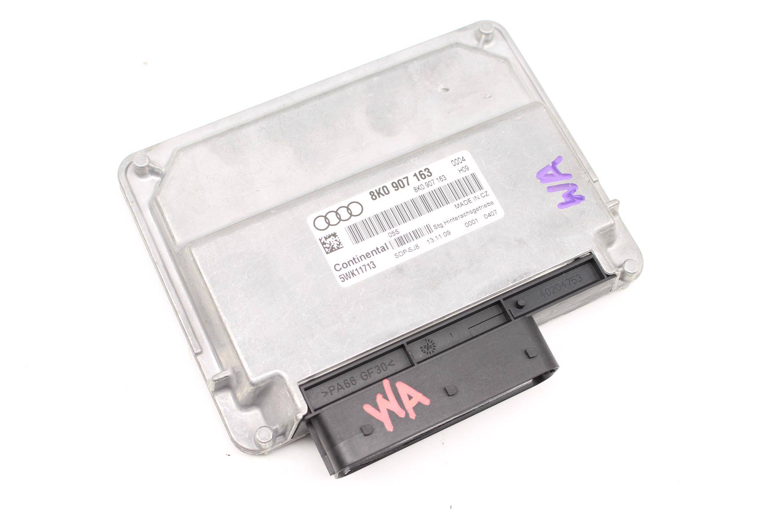 REAR DIFFERENTIAL CONTROL MODULE / UNIT - AUDI A4 A5 S4 S5 - 8K0907163