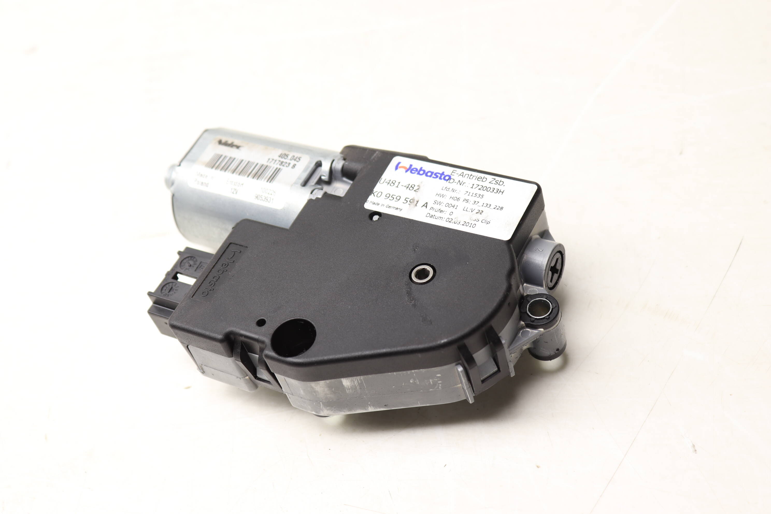 Audi Sunroof / Sun Roof Motor (A4 Quattro, S4, A4) 8K0959591A